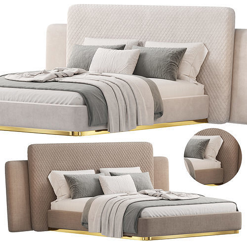 SHEILA BED 3D model | CGTrader