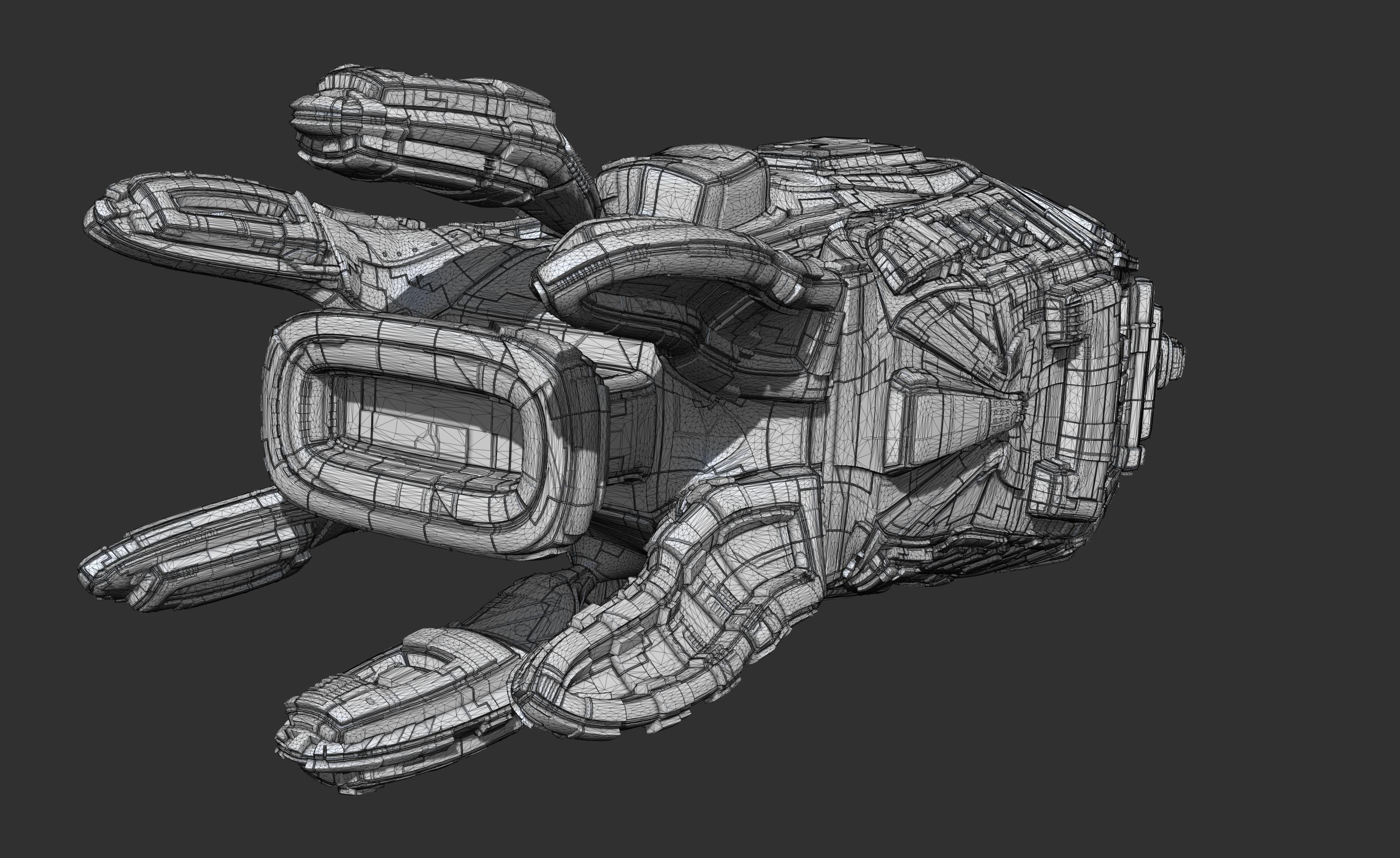 space equipment node 00201 3D model | CGTrader