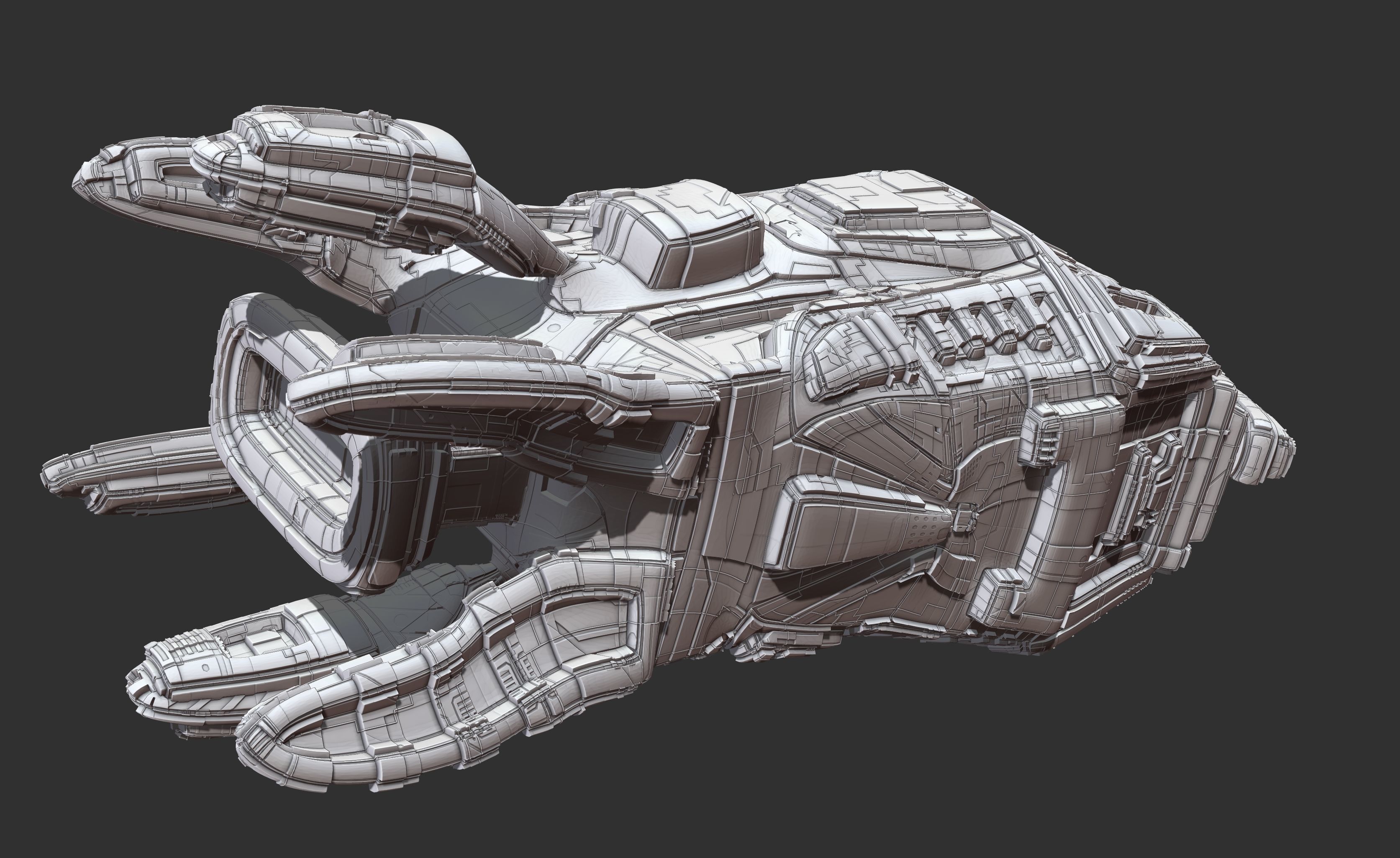space equipment node 00201 3D model | CGTrader