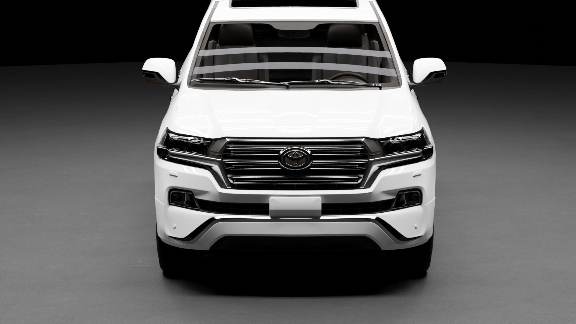 Toyota LandCruiser 3D model animated rigged | CGTrader