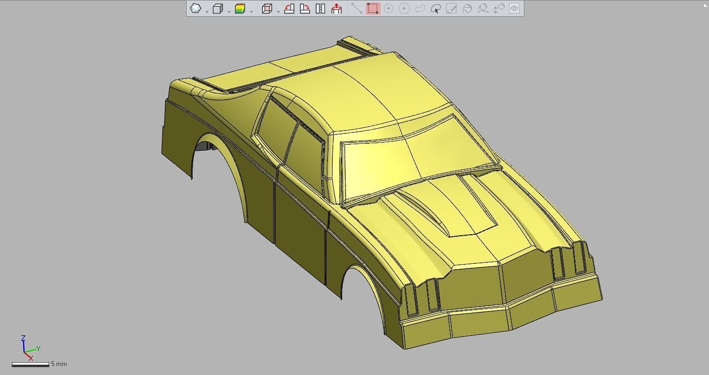 3D CAD model for toy car CADILLAC 3D model 3D printable | CGTrader