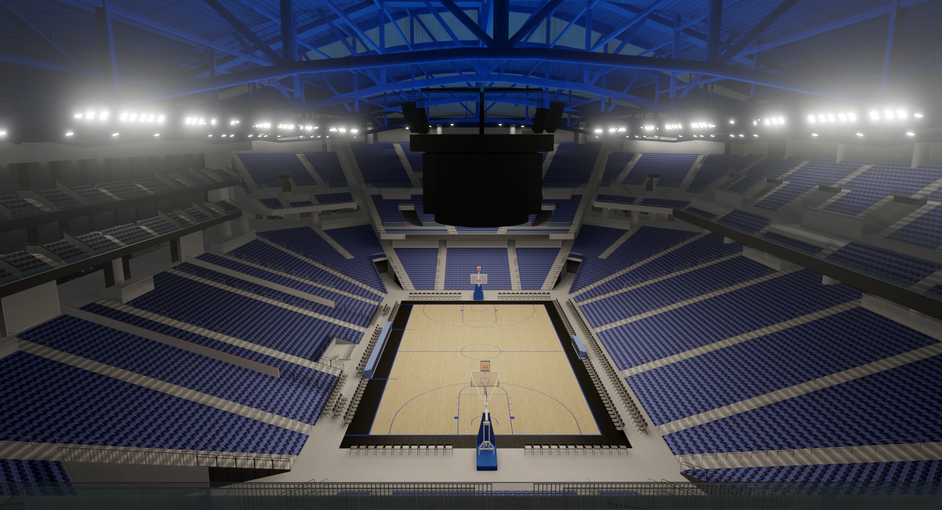 Wintrust Arena Chicago USA 3D model | CGTrader
