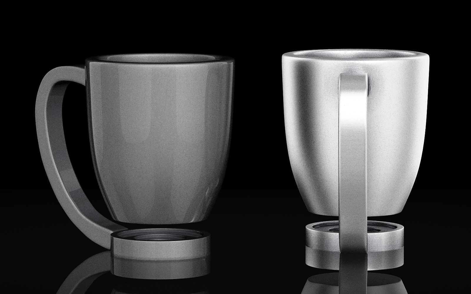 Abstract Modern Mug 3D model 3D printable | CGTrader