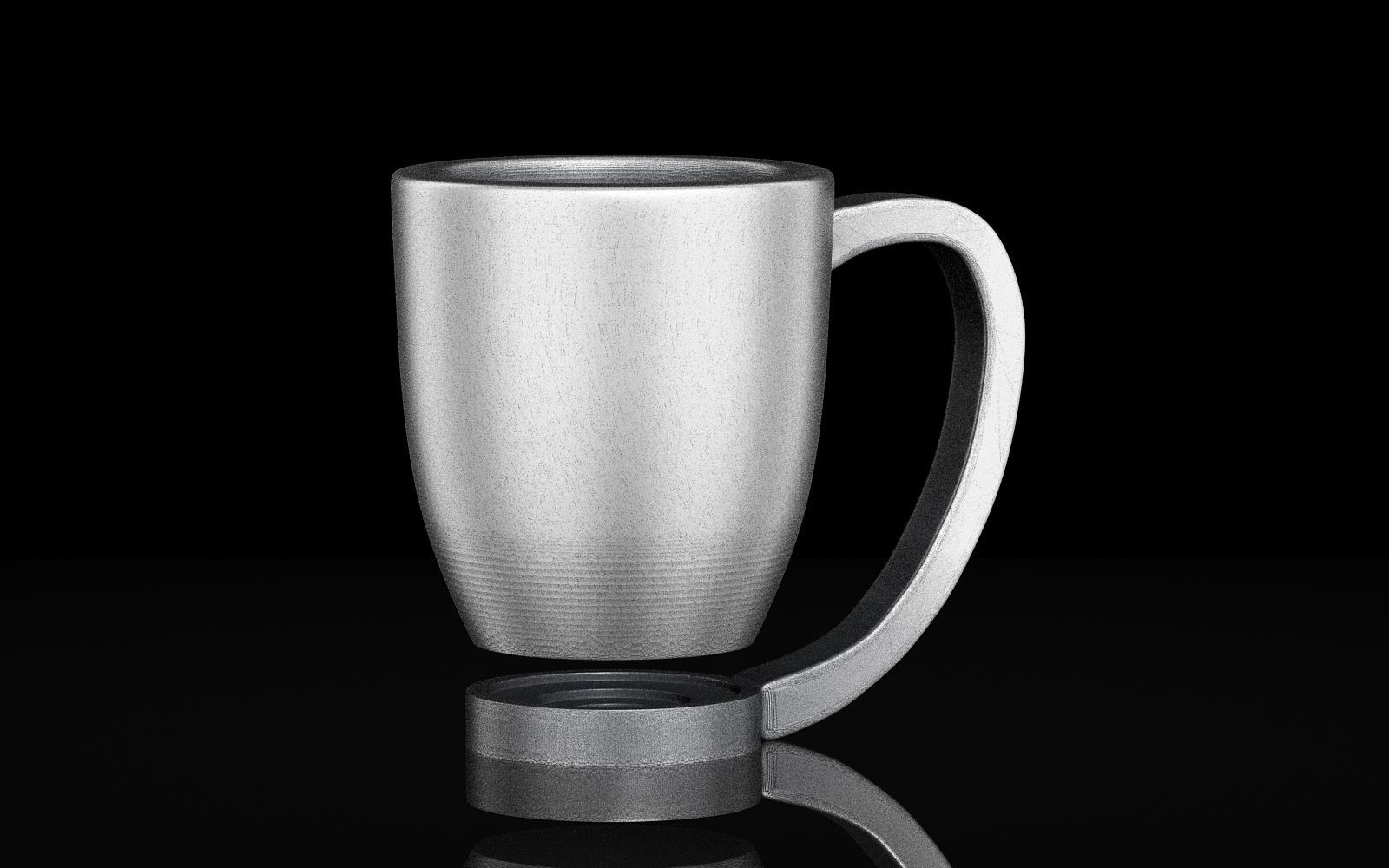 Abstract Modern Mug 3D model 3D printable | CGTrader