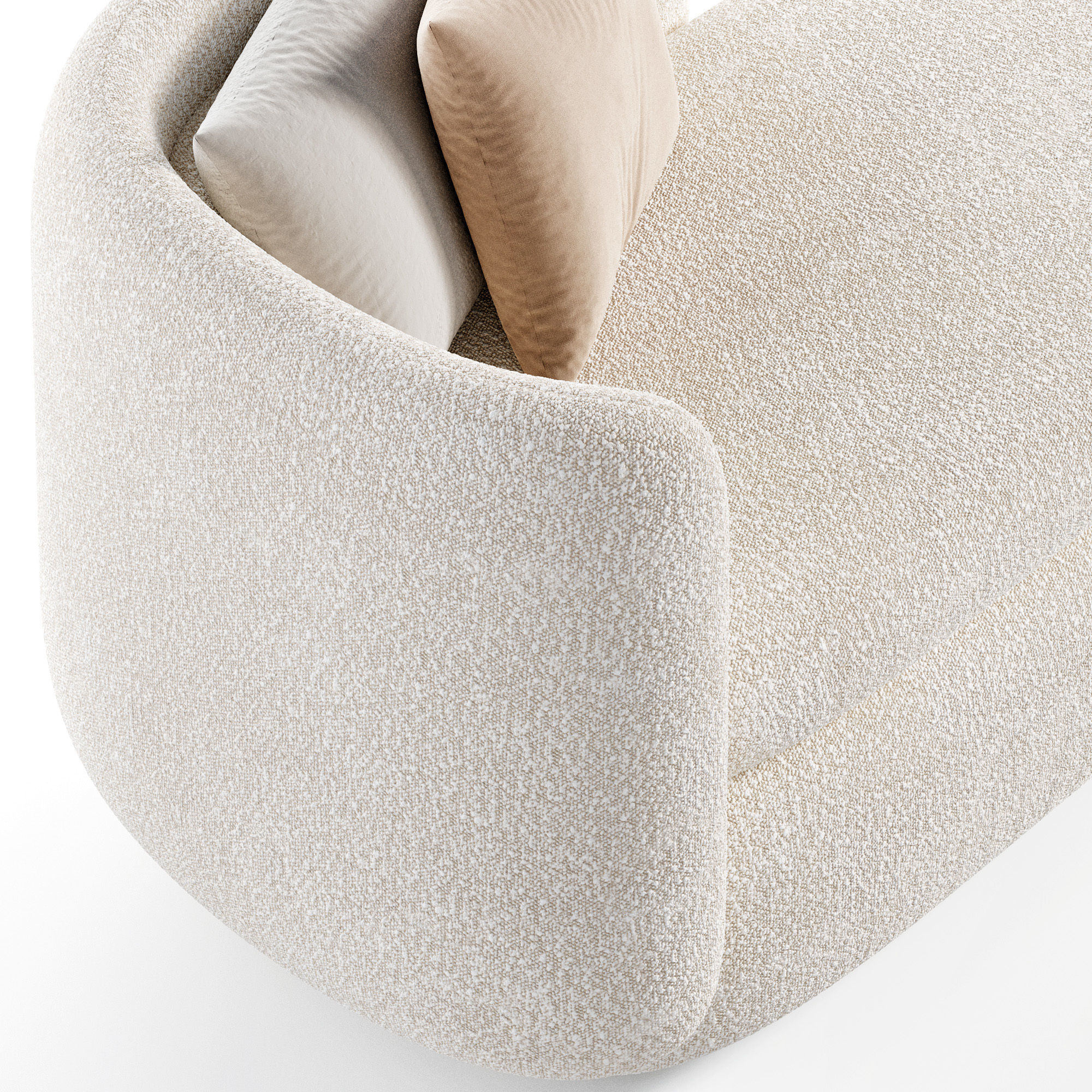 Shezlong glem Sofa 3D model | CGTrader