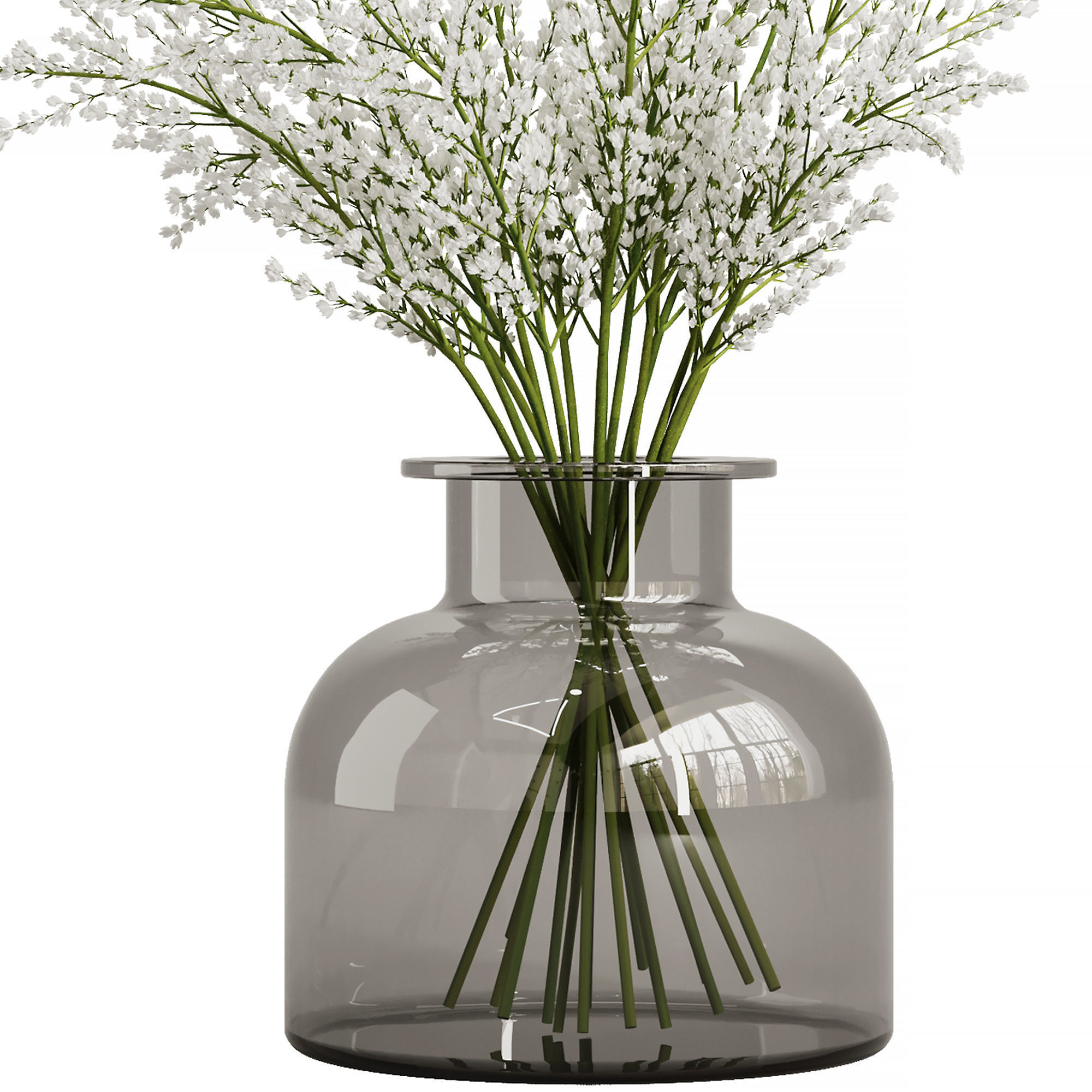 Baby Breath Bouquet 3D model | CGTrader