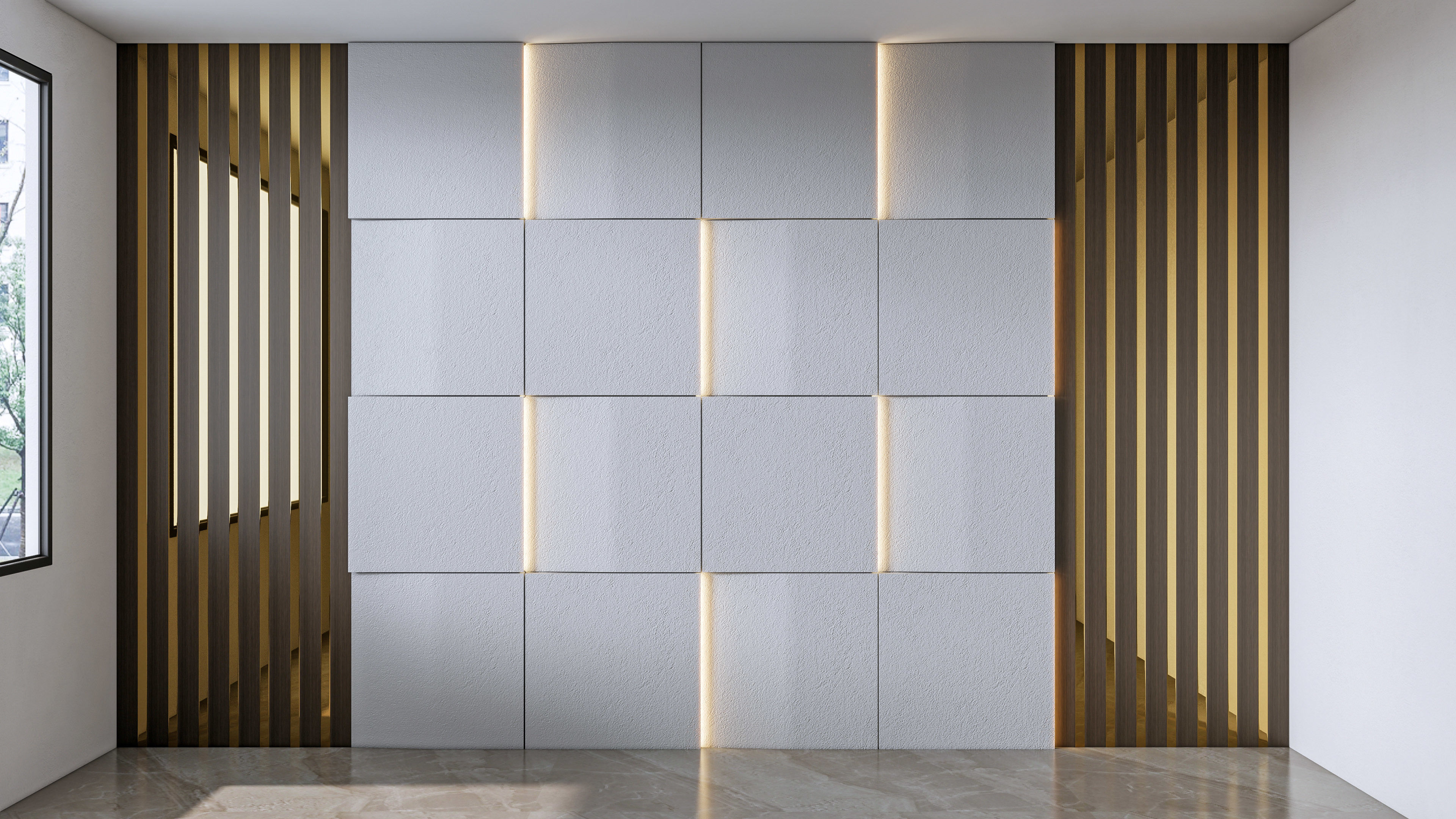 Decorative Wall Panel 3D wall panel 3d panel 3D model | CGTrader