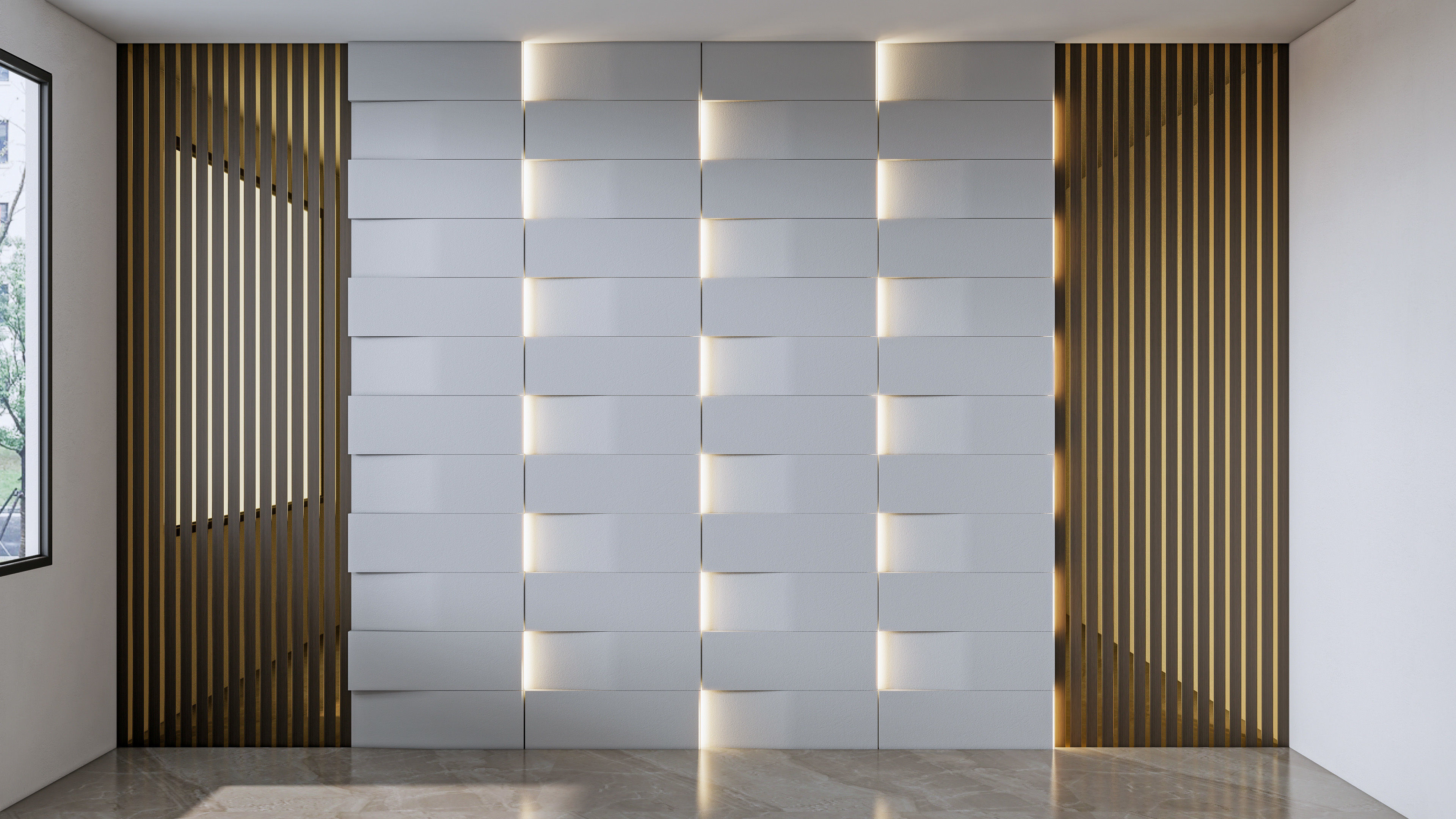 Decorative Wall Panel 3D wall panel 3d panel 3D model | CGTrader