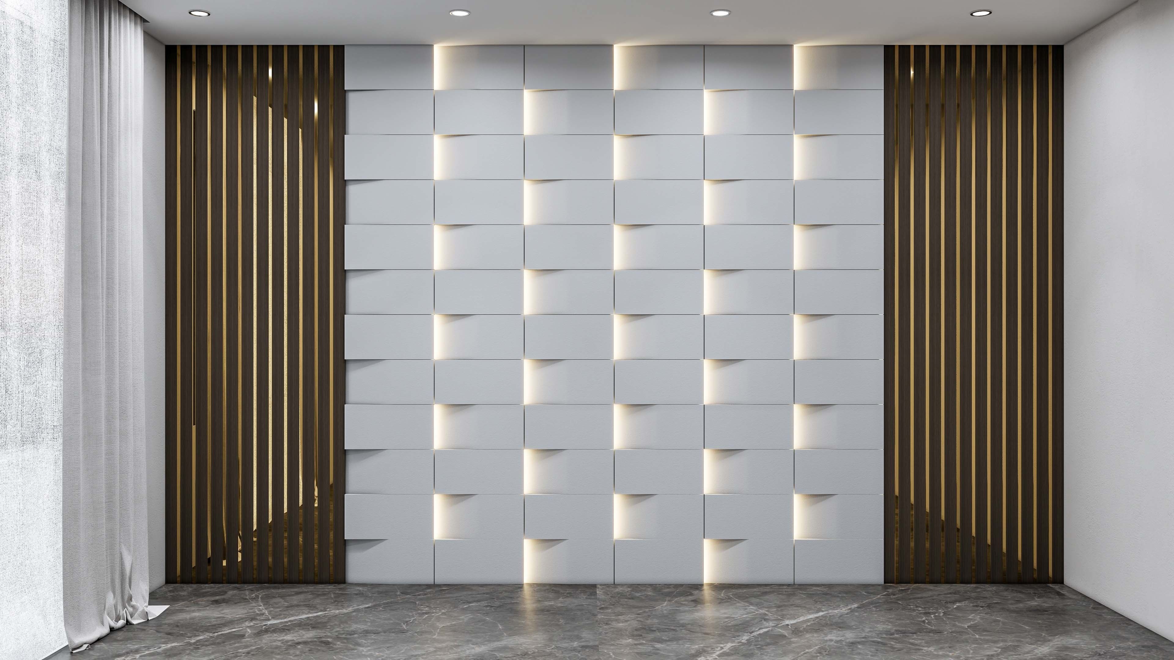 Decorative Wall Panel 3D wall panel 3d panel 3D model | CGTrader