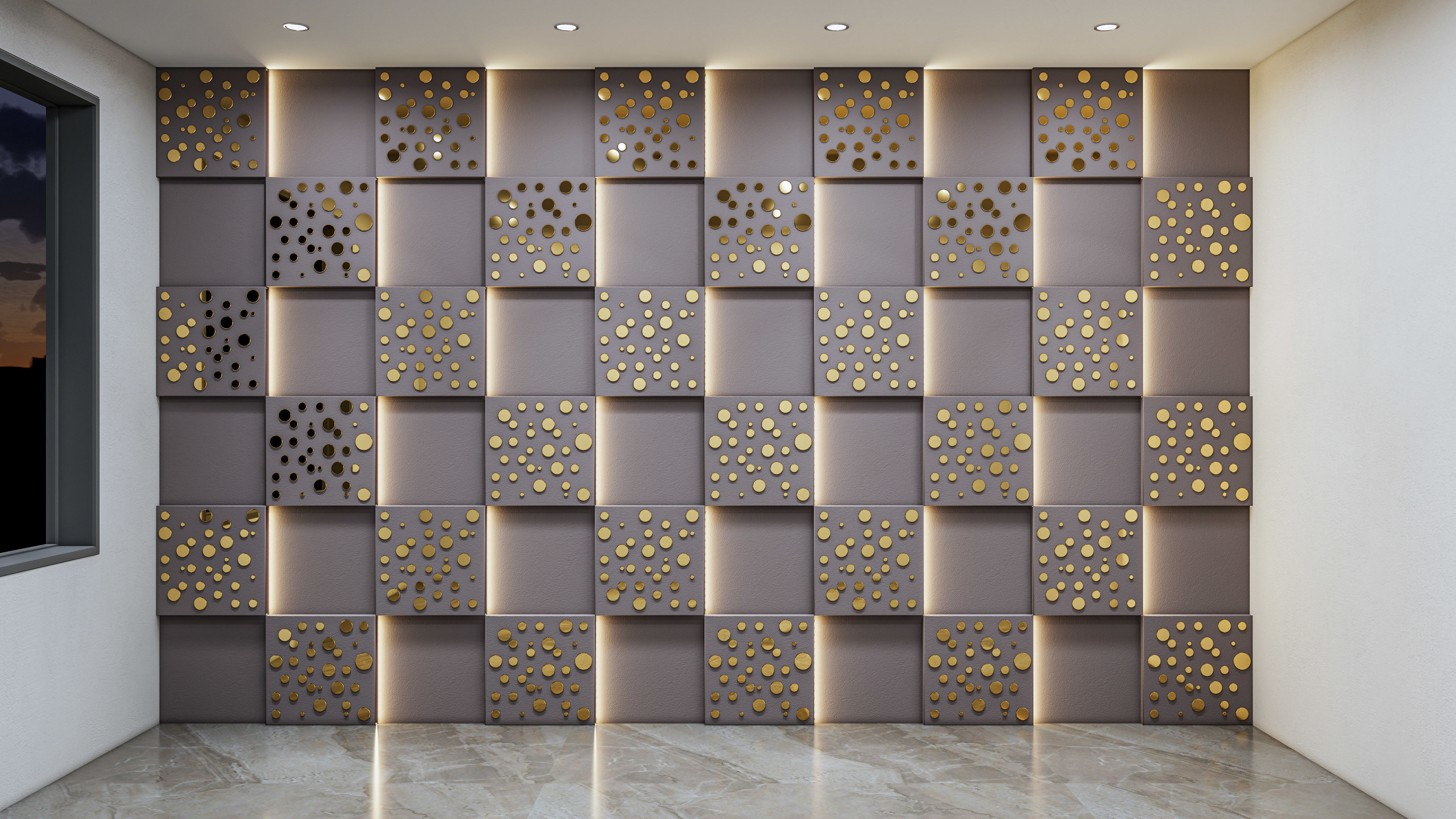 Decorative Wall Panel 3D wall panel 3d panel 3D model | CGTrader