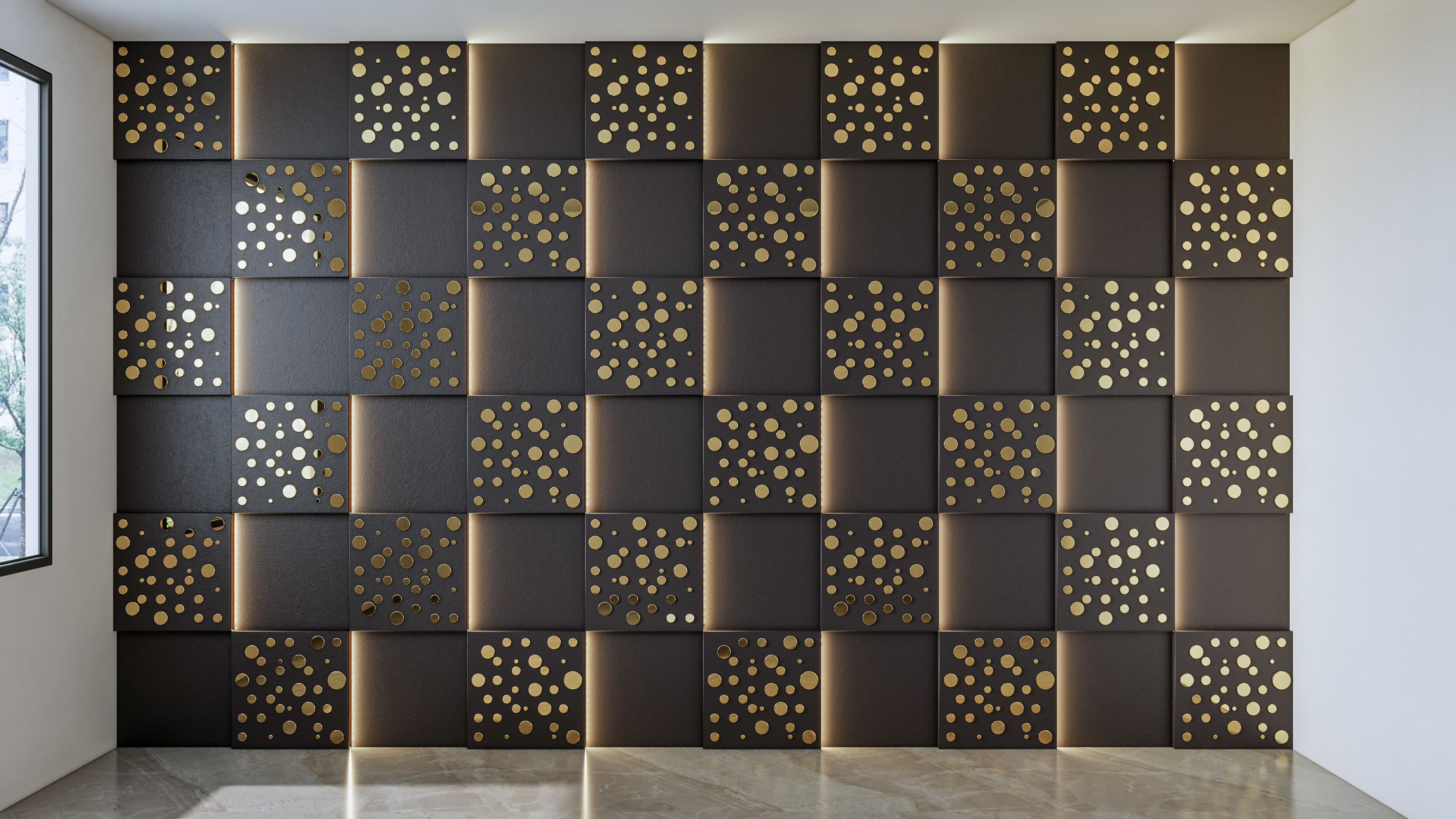Decorative Wall Panel 3D wall panel 3d panel 3D model | CGTrader