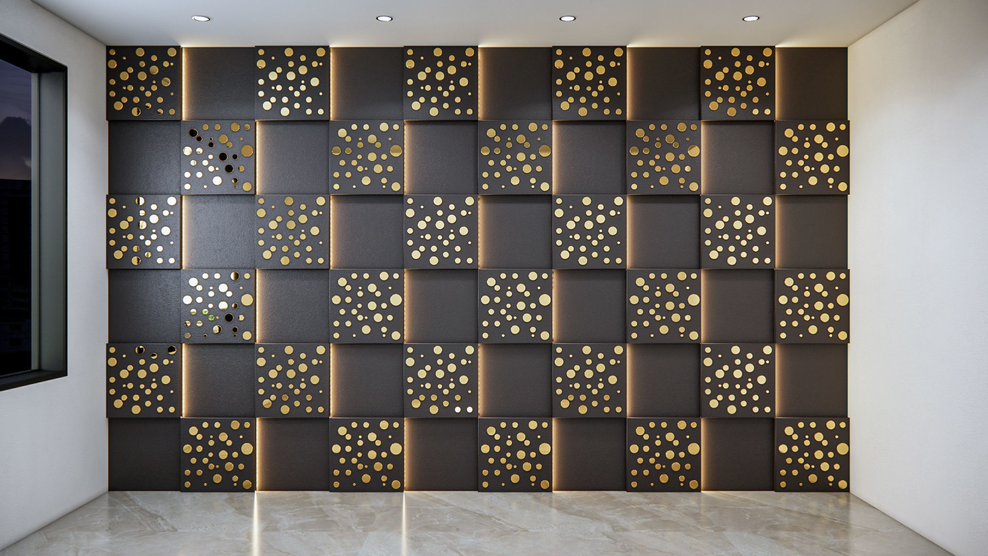 Decorative Wall Panel 3D wall panel 3d panel 3D model | CGTrader