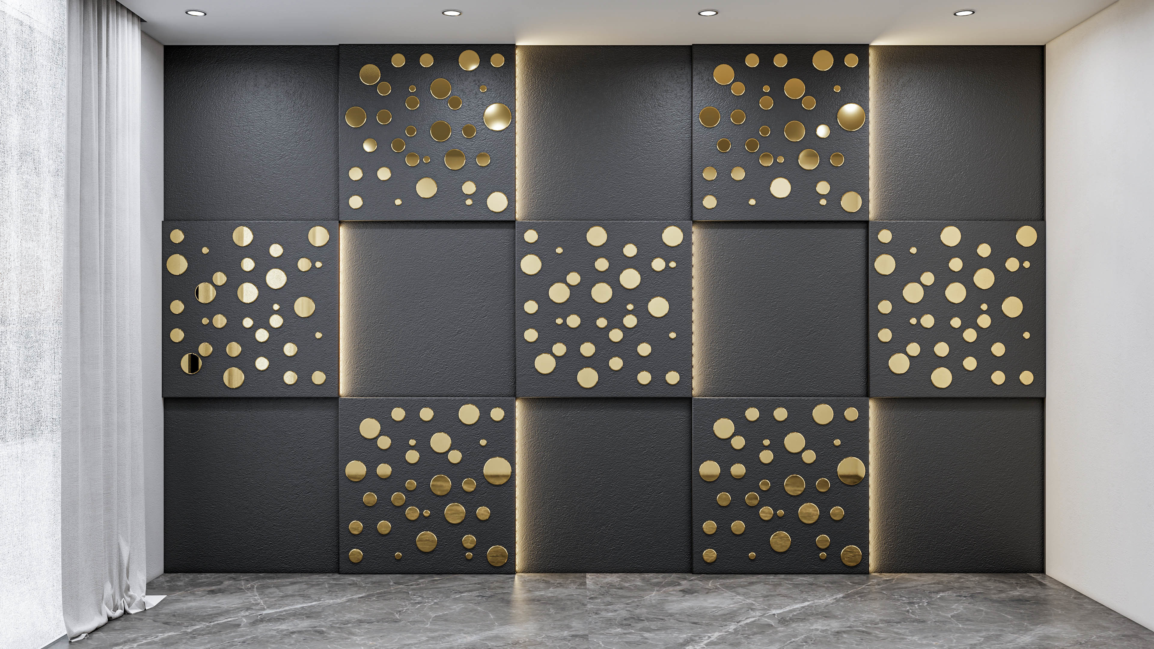 Decorative Wall Panel 3D wall panel 3d panel 3D model | CGTrader