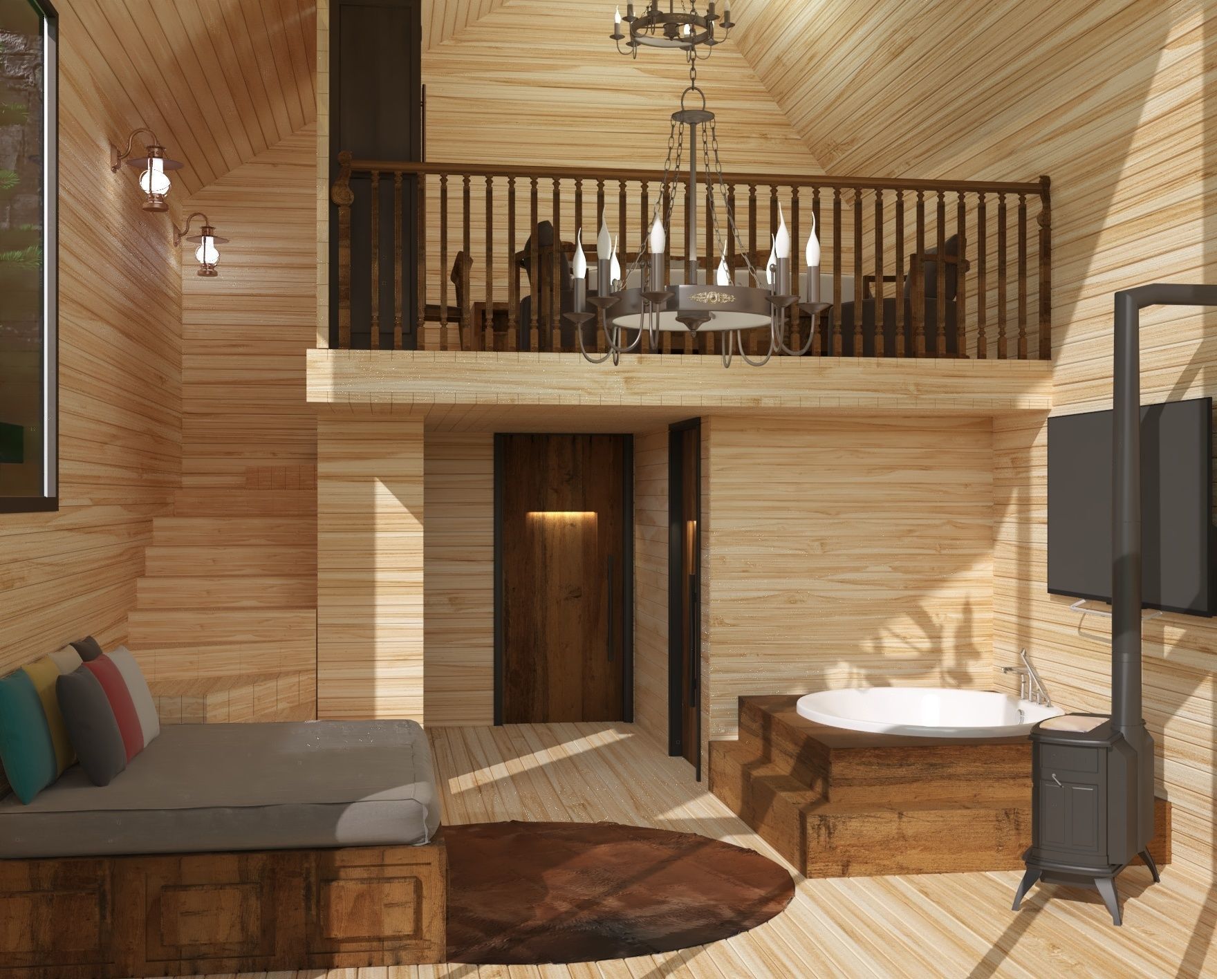 3D model Hotel Design VR / AR / low-poly | CGTrader