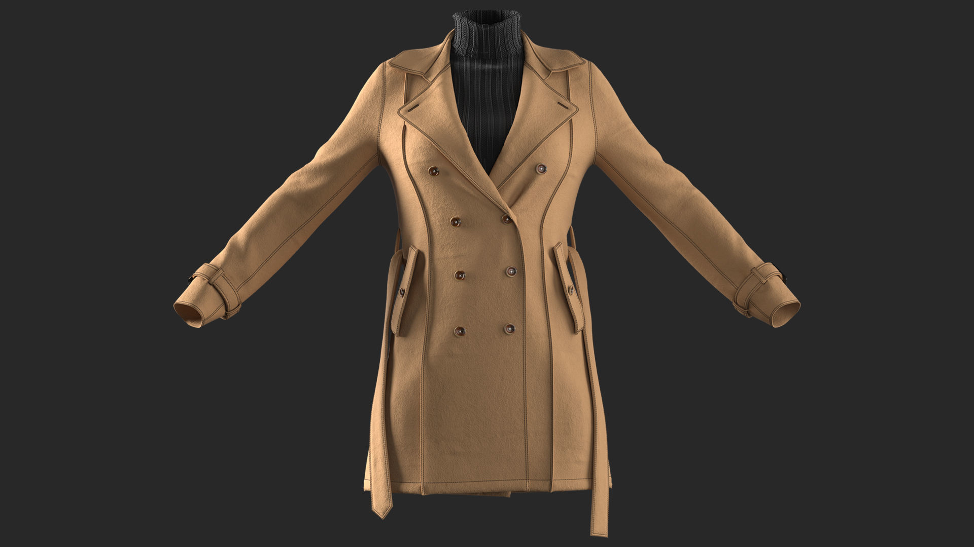 Girls Outfit 38 - Marvelous Designer 3D model | CGTrader
