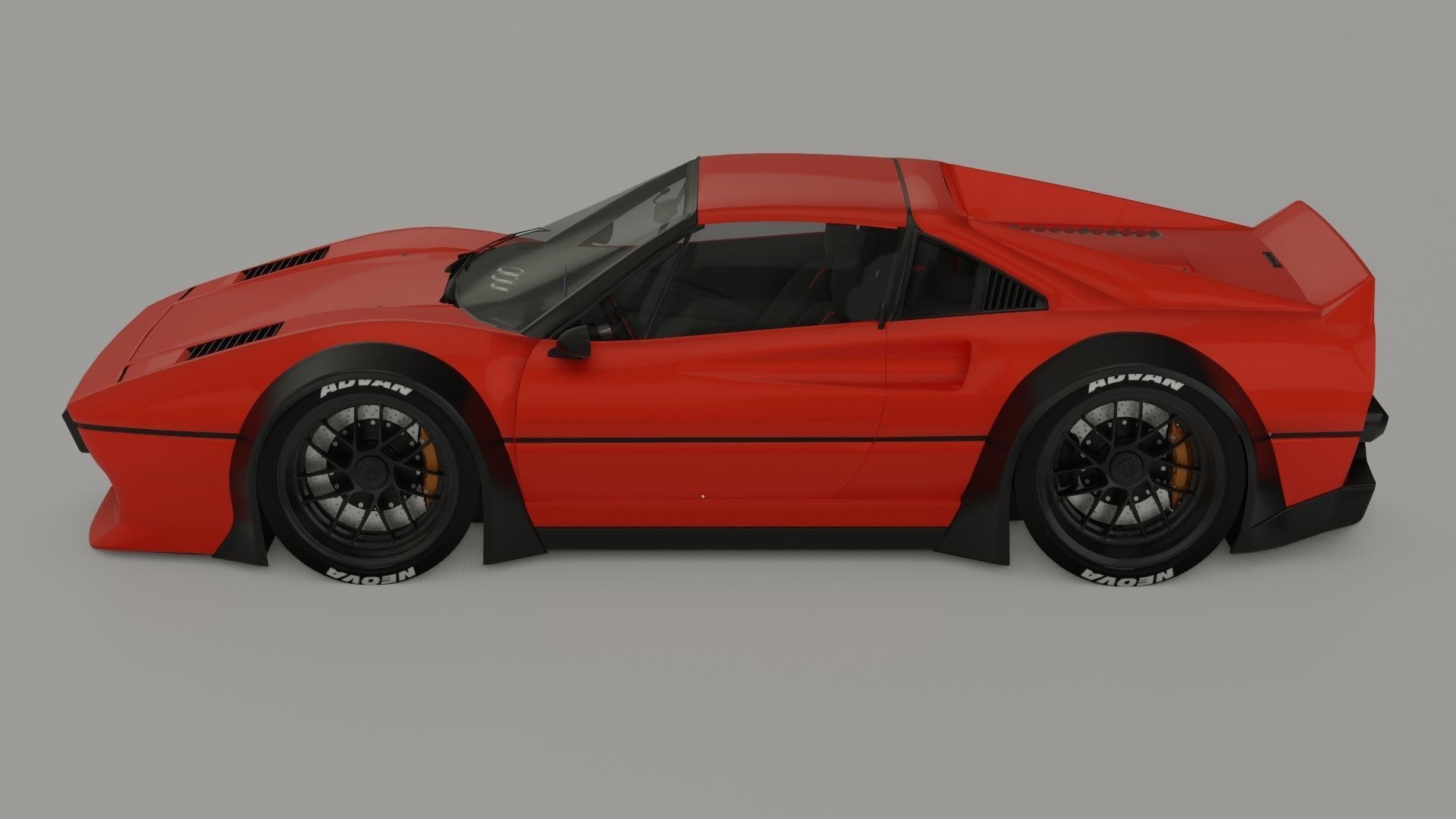 Ferrari 308 Widebody Kit 3D model | CGTrader
