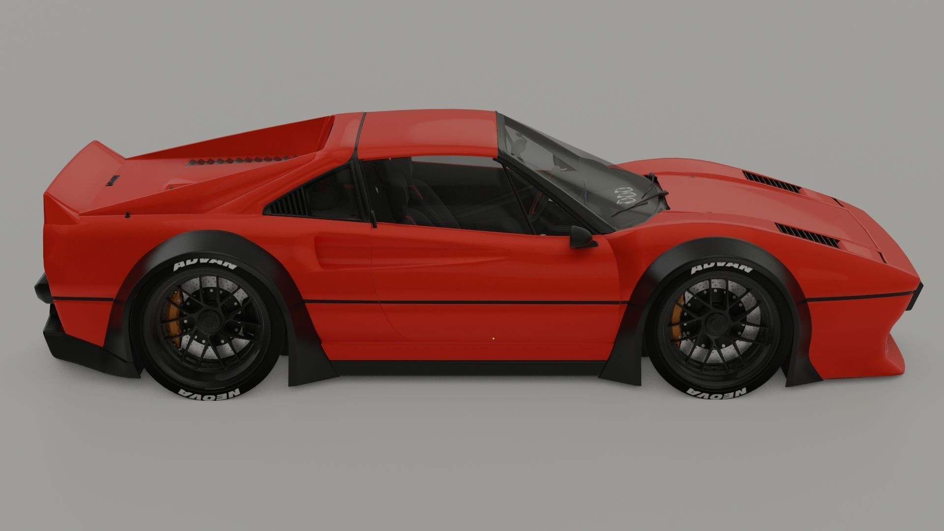 Ferrari 308 Widebody Kit 3D model | CGTrader