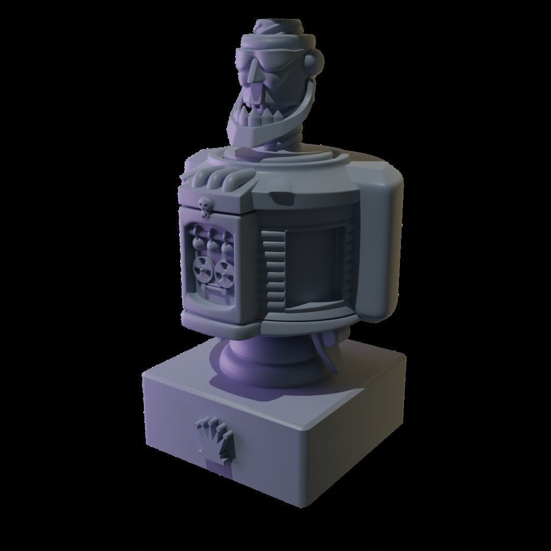 Chess Pack KAOS boss from DKC3 3D model 3D printable | CGTrader