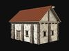 3D model ANCIENT GREEK ROMAN STONE ROME HOUSE HUT BUILDING COLLECTION ...