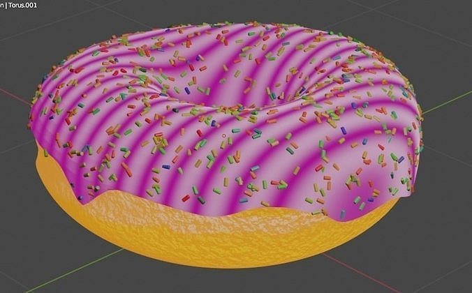 Donut 3D model | CGTrader