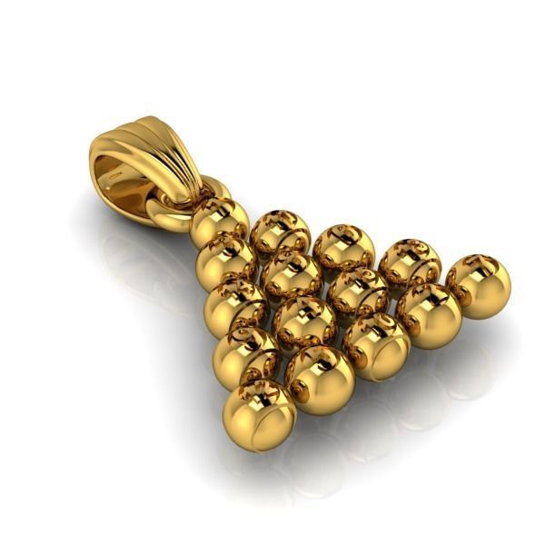 8 Eight Ball Pool Billiards Pendant Necklace 3D model 3D printable ...