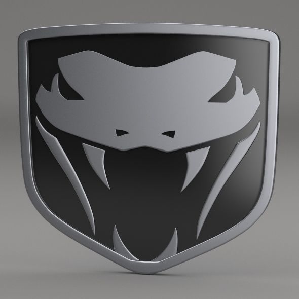 Dodge Viper Fangs 3D model | CGTrader