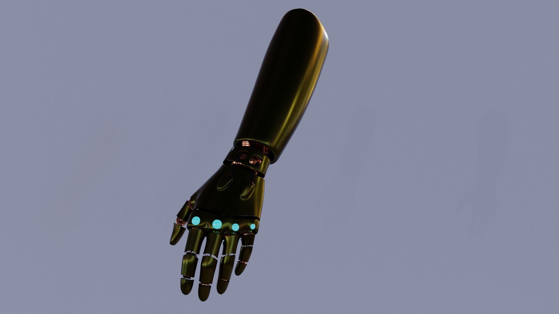 cyber arm 3D model | CGTrader