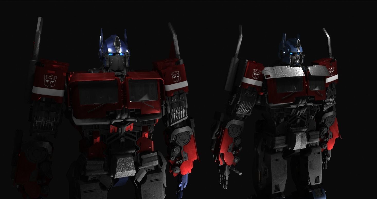 Optimus Prime Knightverse Bundle 3D model rigged | CGTrader