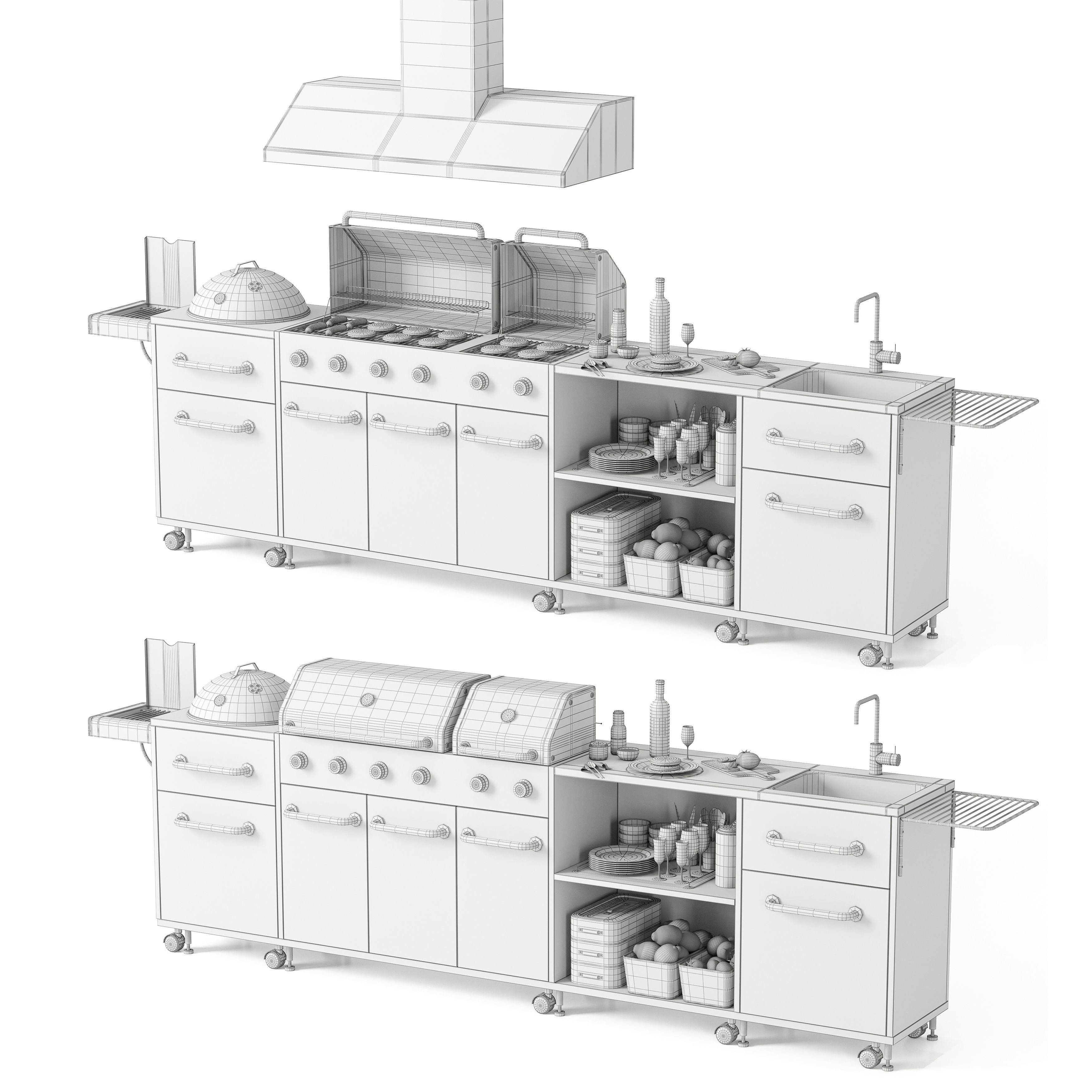 Barbecue 25 3D model | CGTrader