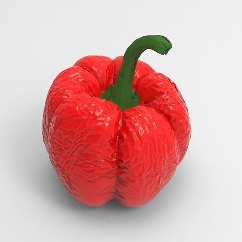 Paprika old 3D model | CGTrader