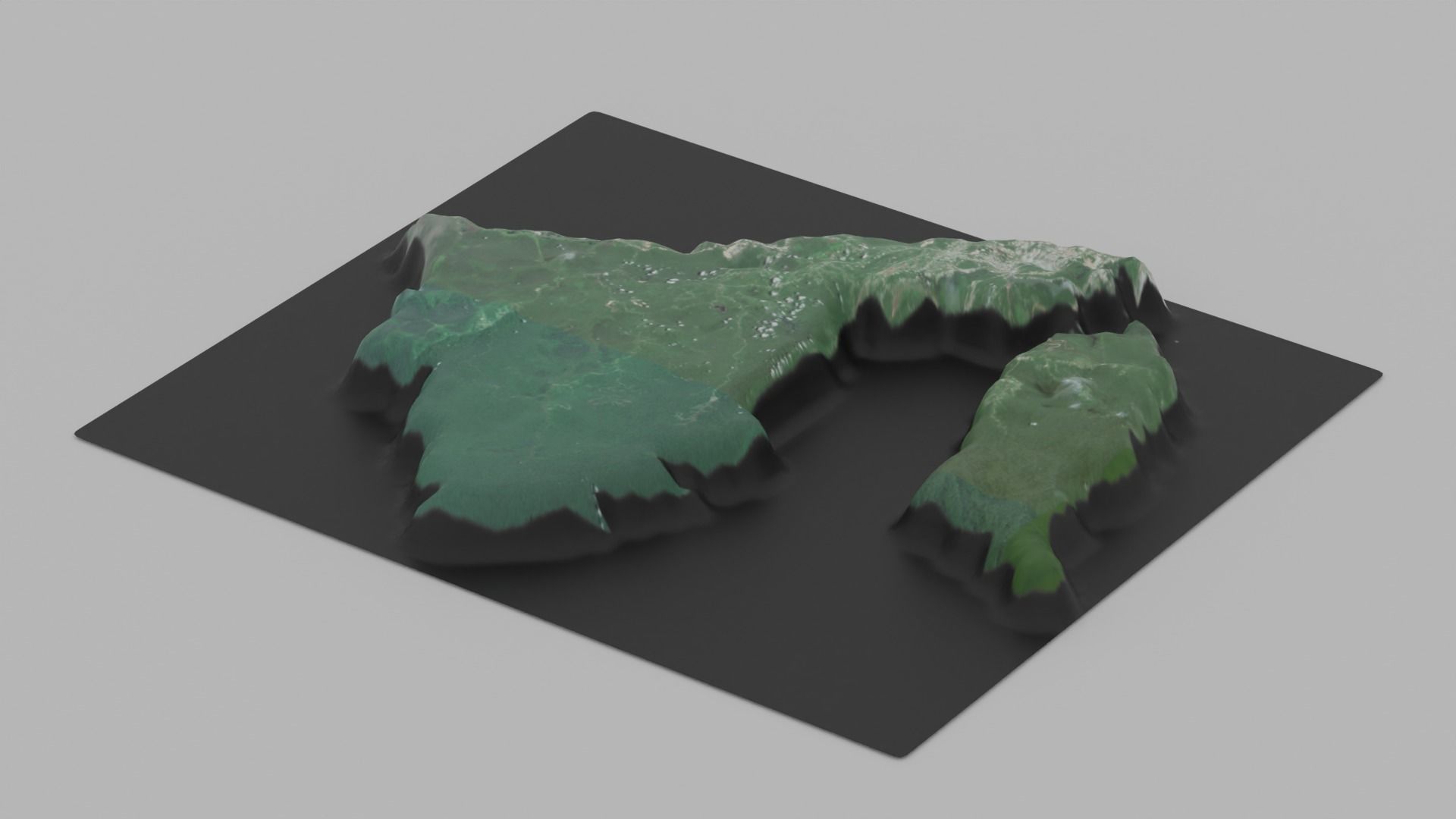 3D model Brunei Map Country VR / AR / low-poly | CGTrader
