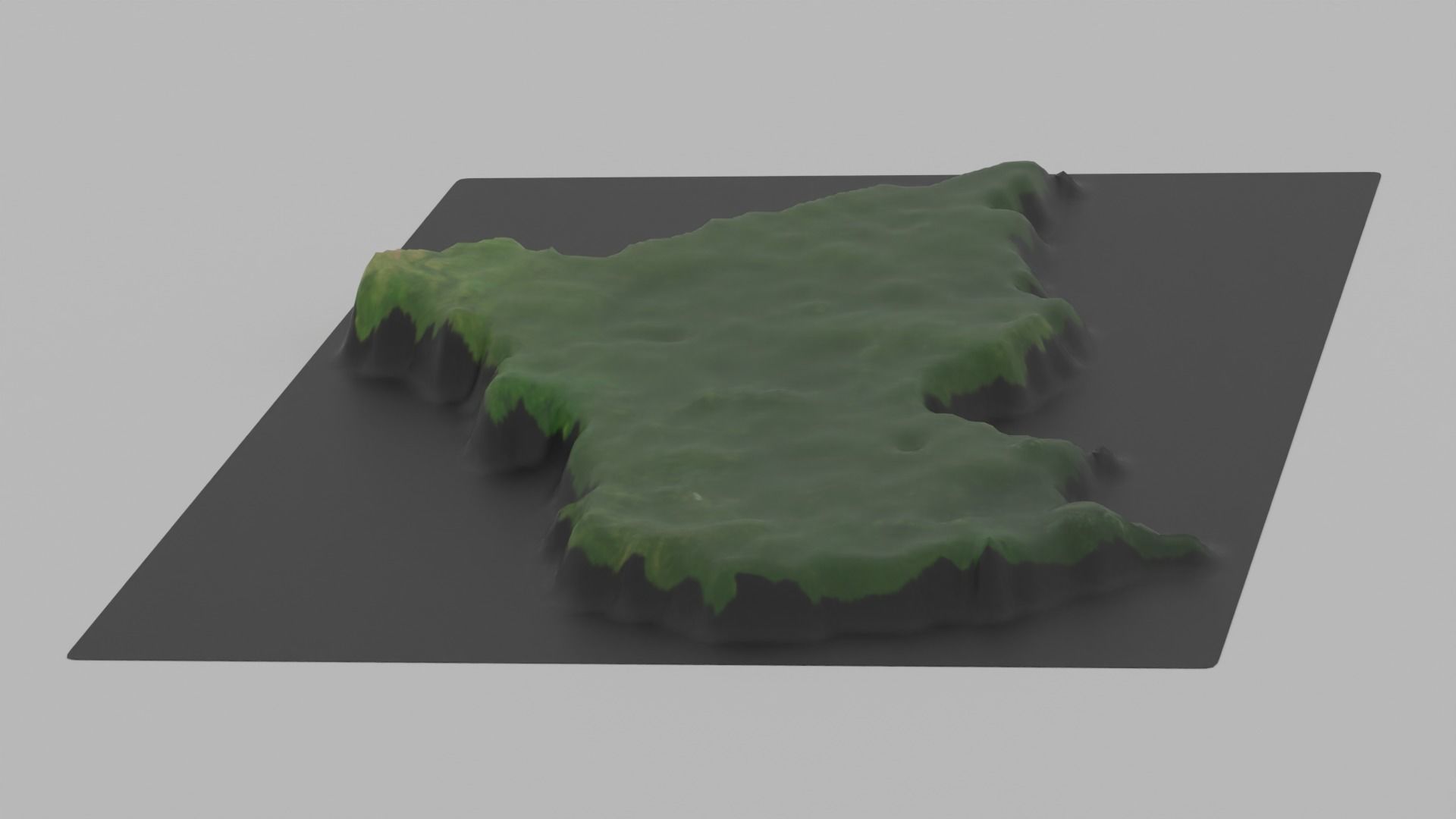 3D model Central Africa Republic Map Country VR / AR / low-poly | CGTrader