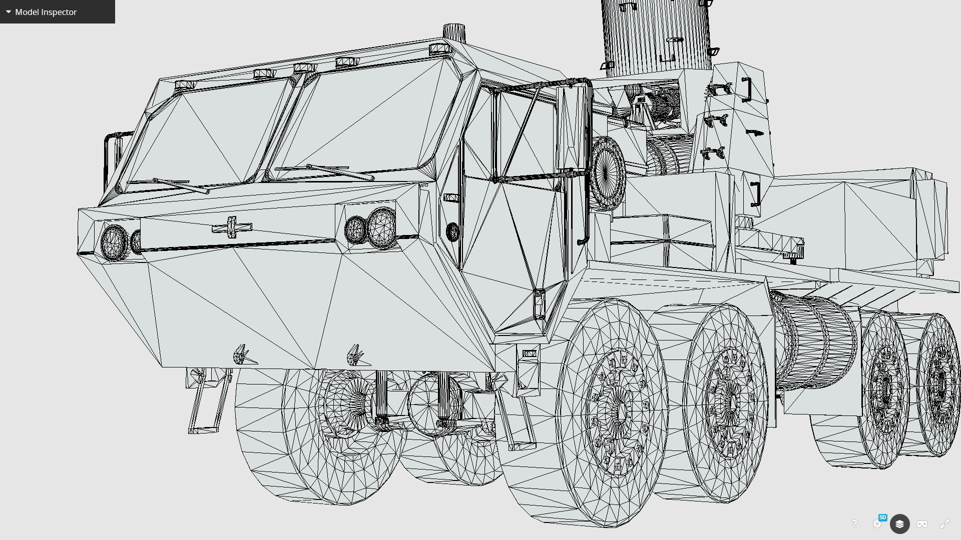 3D model Centurion C-RAM mounted on HEMTT VR / AR / low-poly | CGTrader