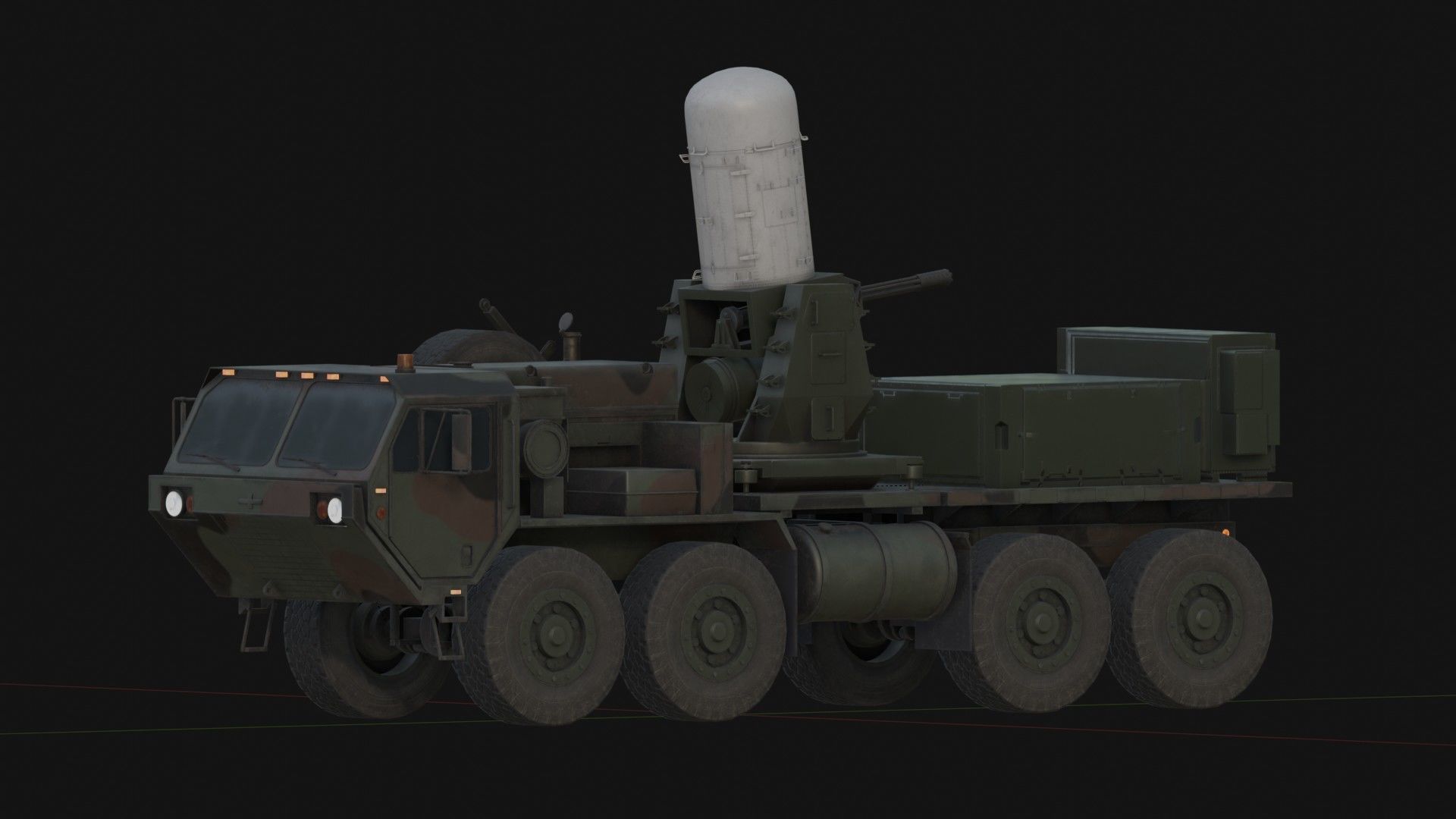 3D model Centurion C-RAM mounted on HEMTT VR / AR / low-poly | CGTrader