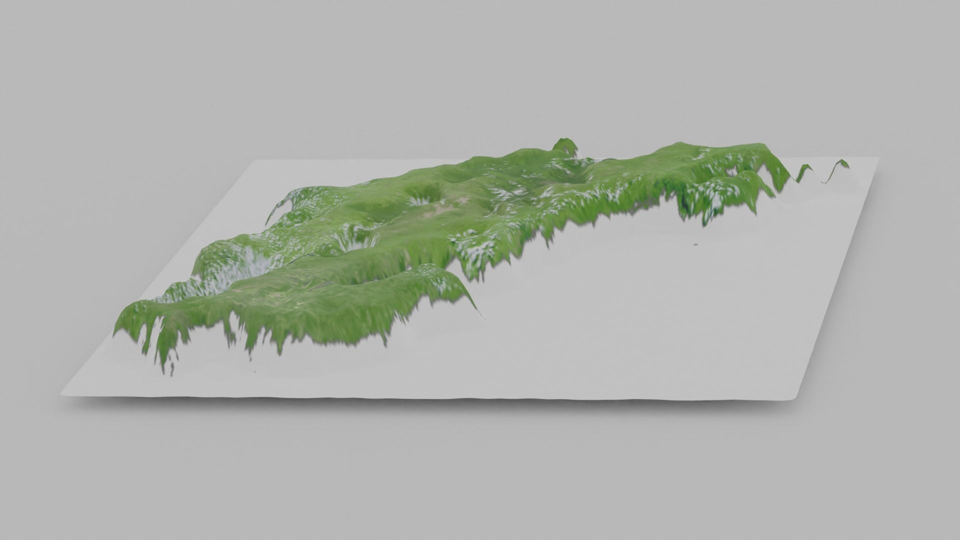 3D model Costa Rica Map Country VR / AR / low-poly | CGTrader