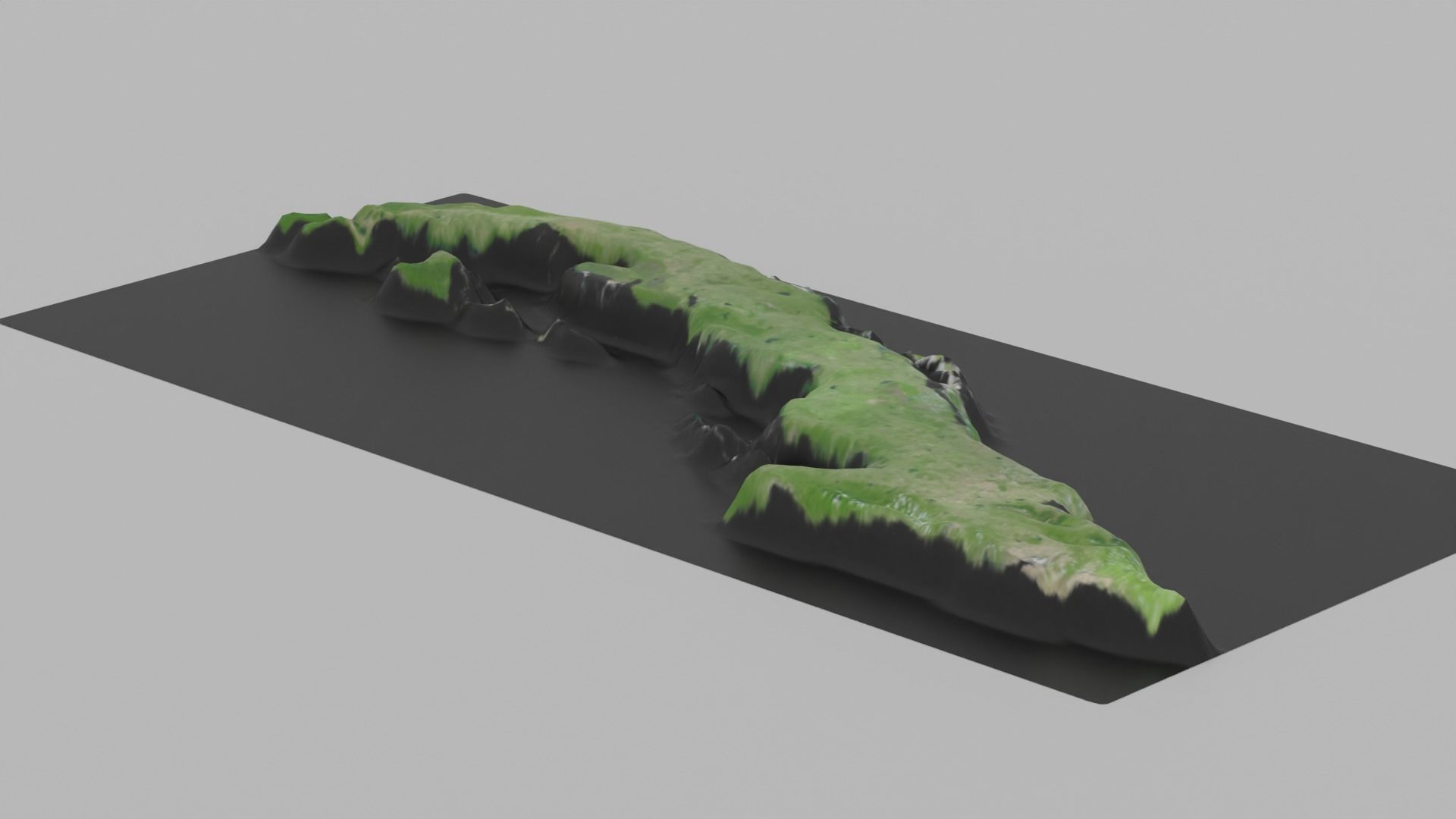 3D model Cuba Map Country VR / AR / low-poly | CGTrader