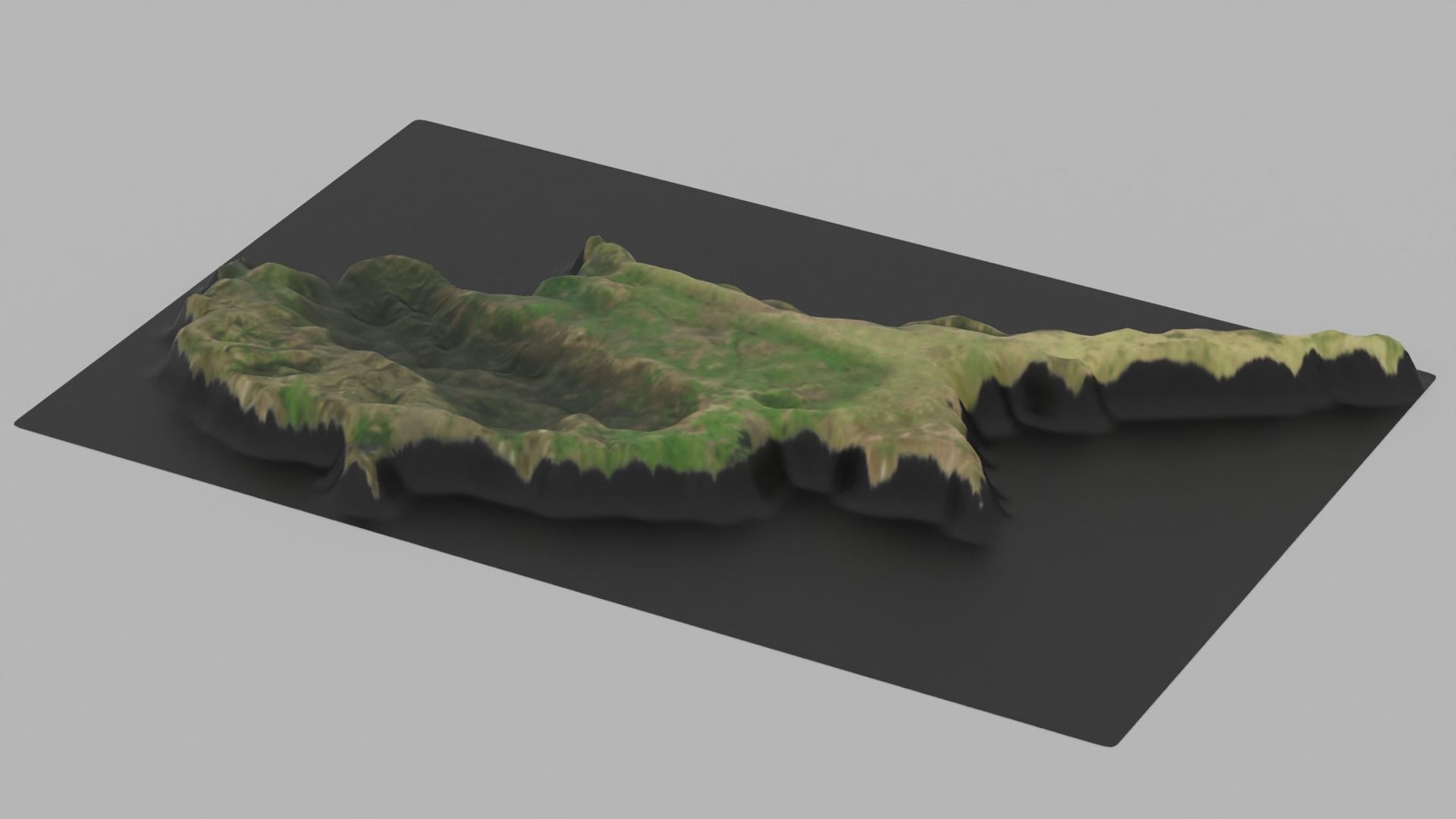 3D model Cyprus Map Country VR / AR / low-poly | CGTrader