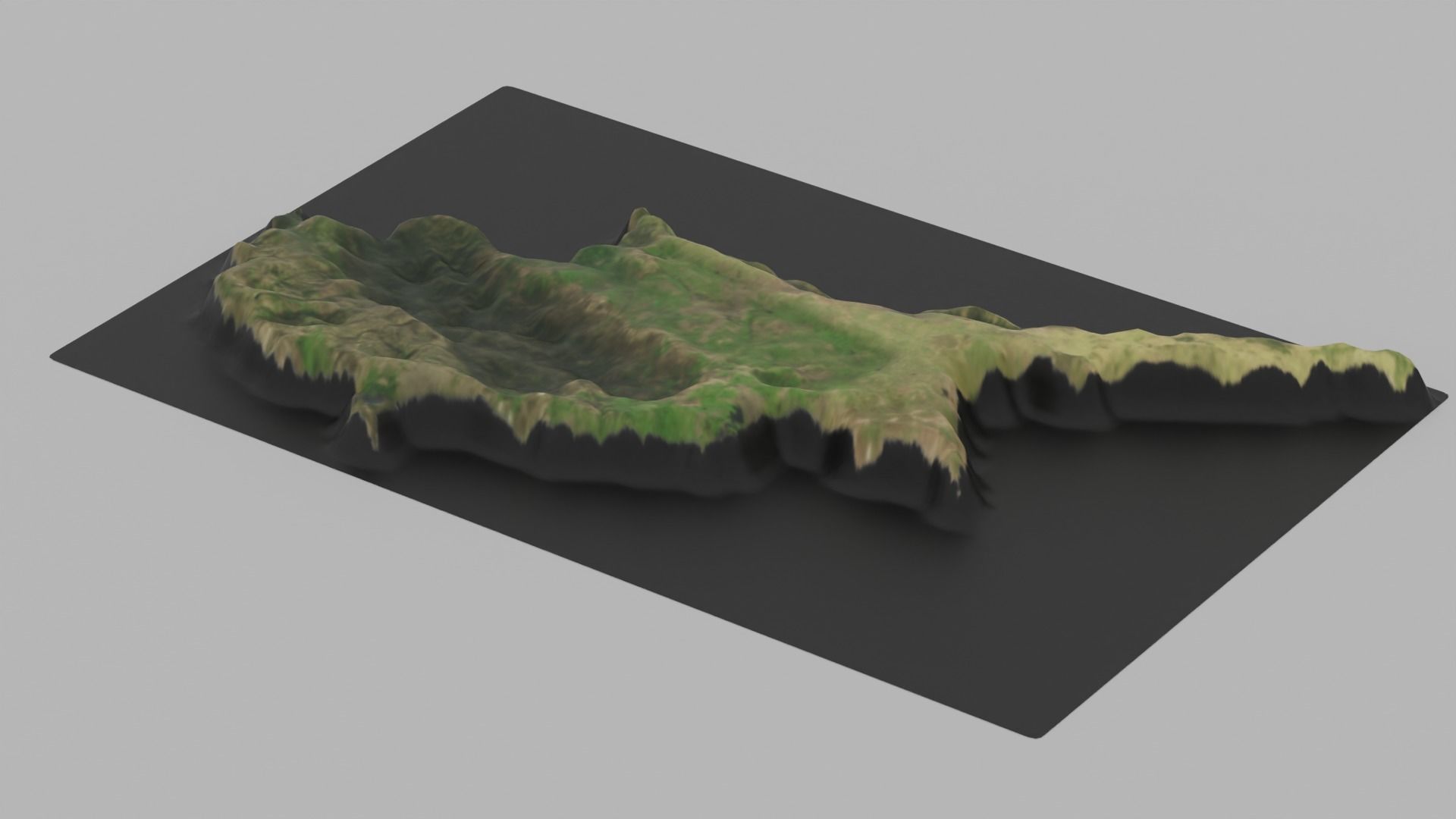 3D model Cyprus Map Country VR / AR / low-poly | CGTrader