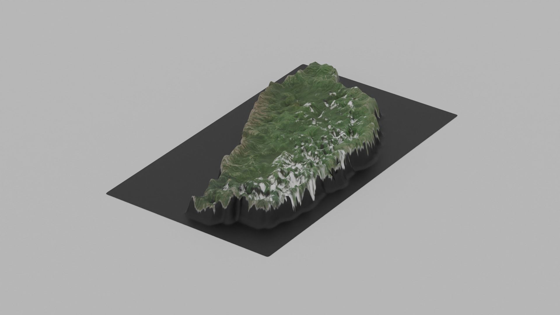 3D model Dominica Map Country VR / AR / low-poly | CGTrader