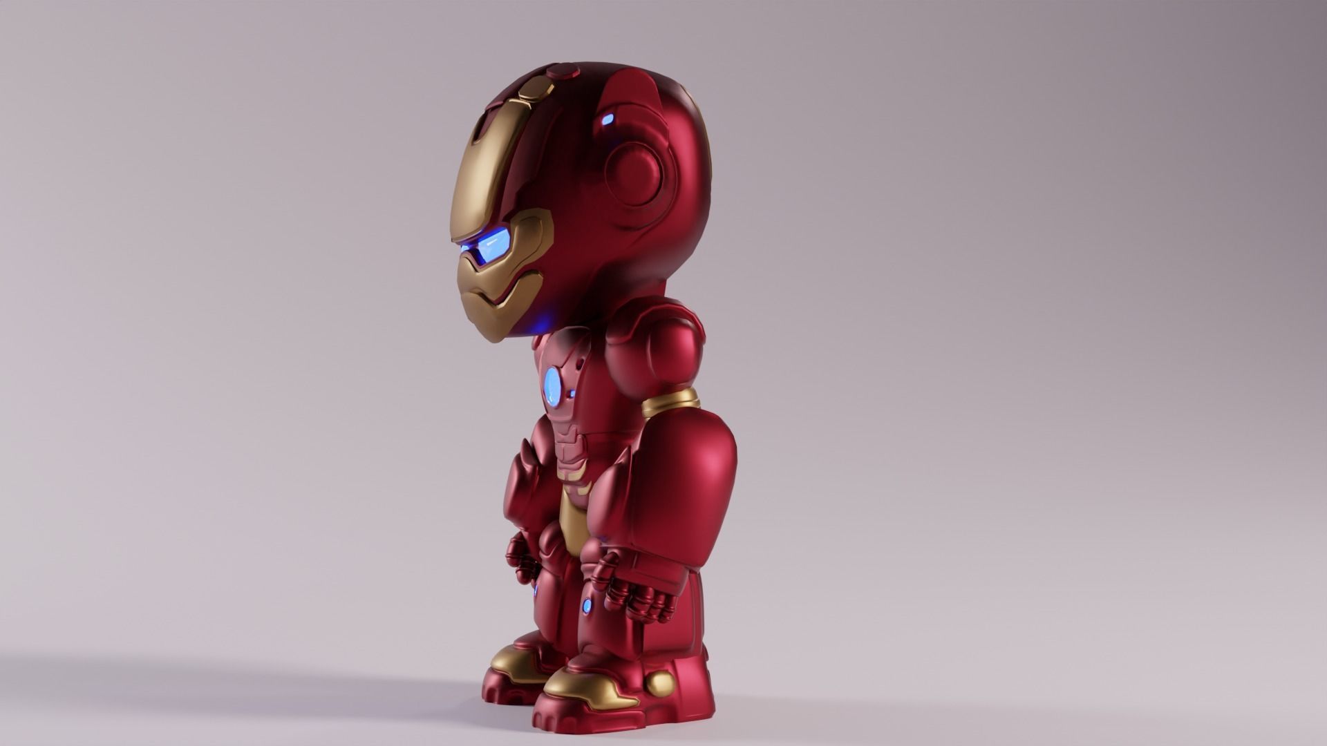Iron Man Toy 3D model | CGTrader