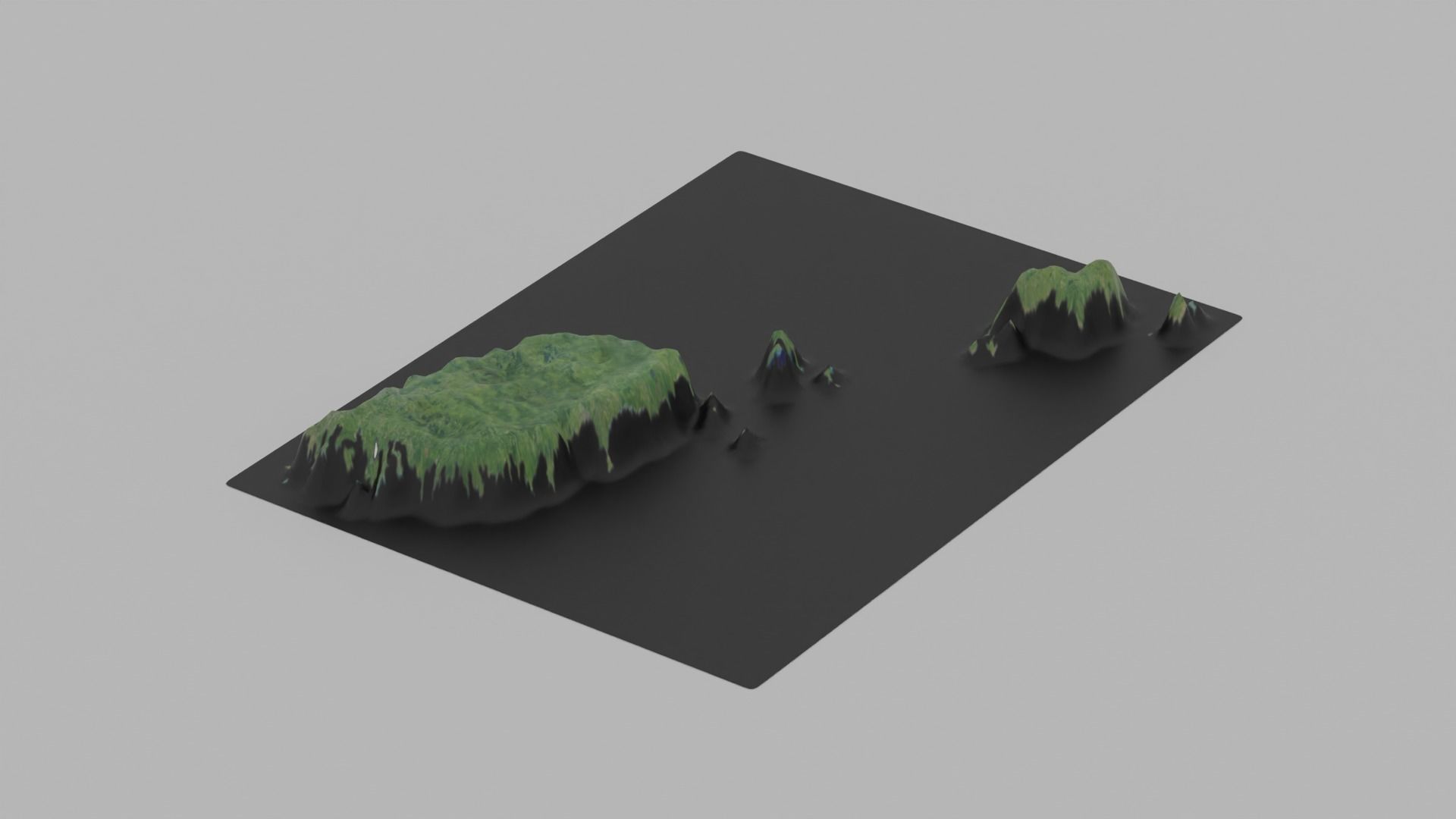 3D model Grenada Map Country VR / AR / low-poly | CGTrader