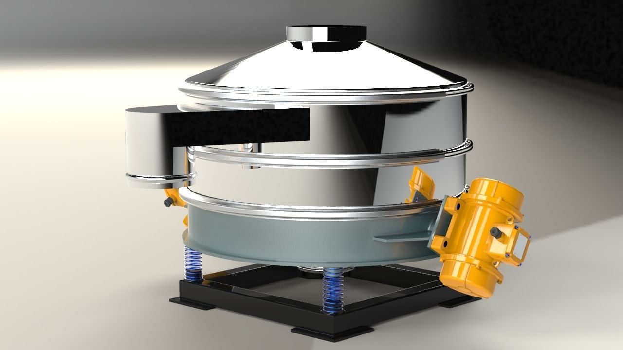 Sieve 3D model rigged | CGTrader