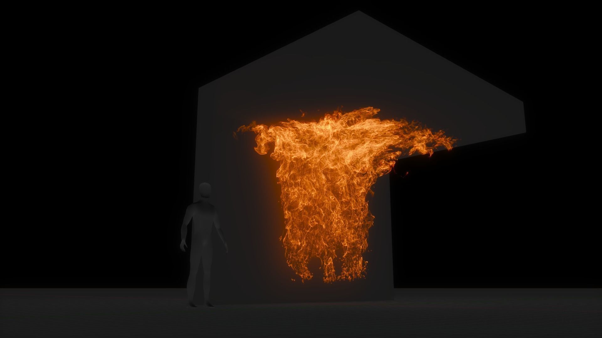 3D Wallfire Animation 3D model animated | CGTrader