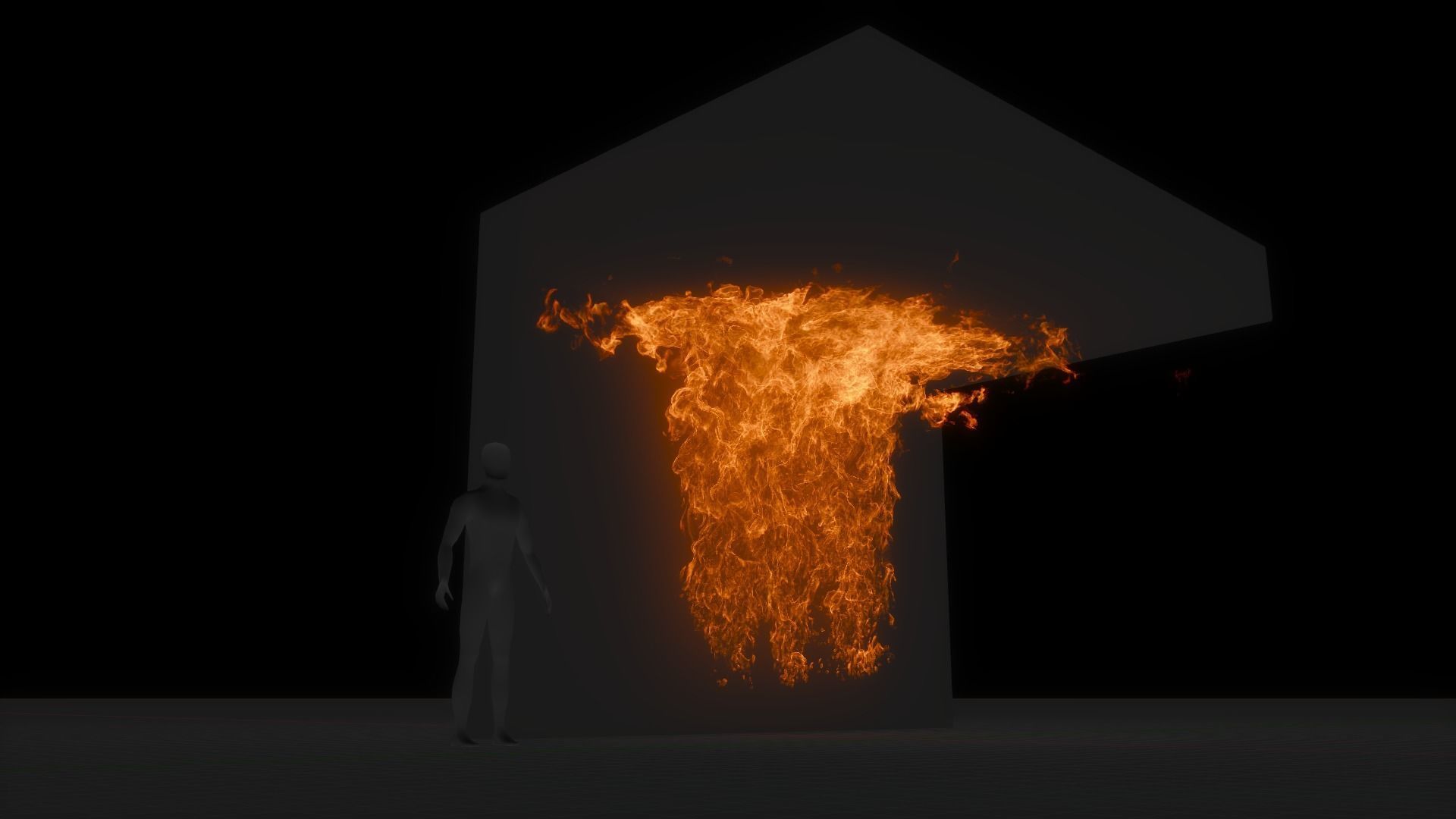 3D Wallfire Animation 3D model animated | CGTrader