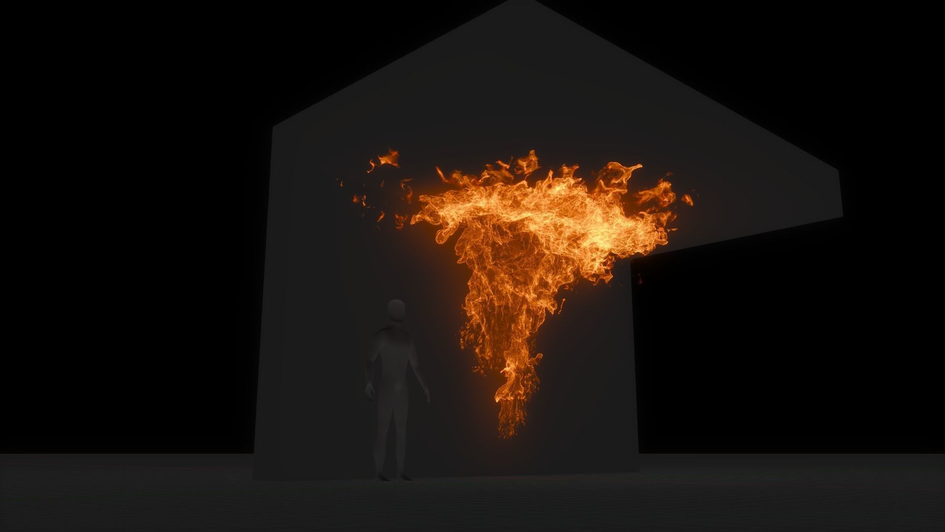 3D Wallfire Animation 3D model animated | CGTrader
