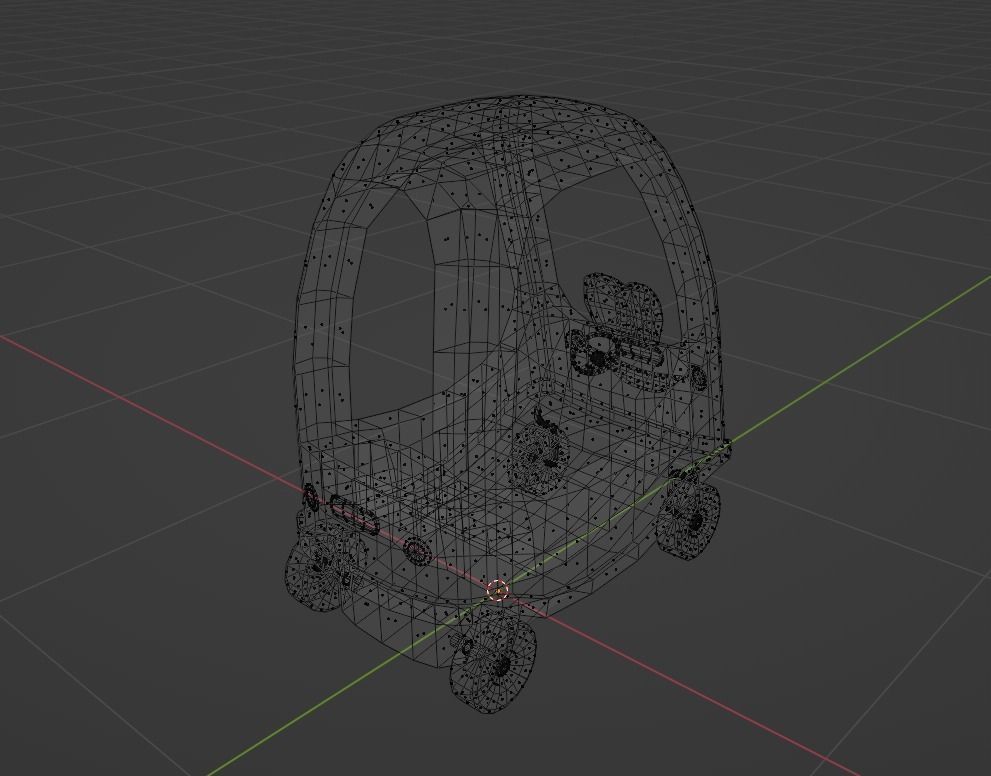 Childrens Rideable Toy Car free VR / AR / low-poly 3D model | CGTrader