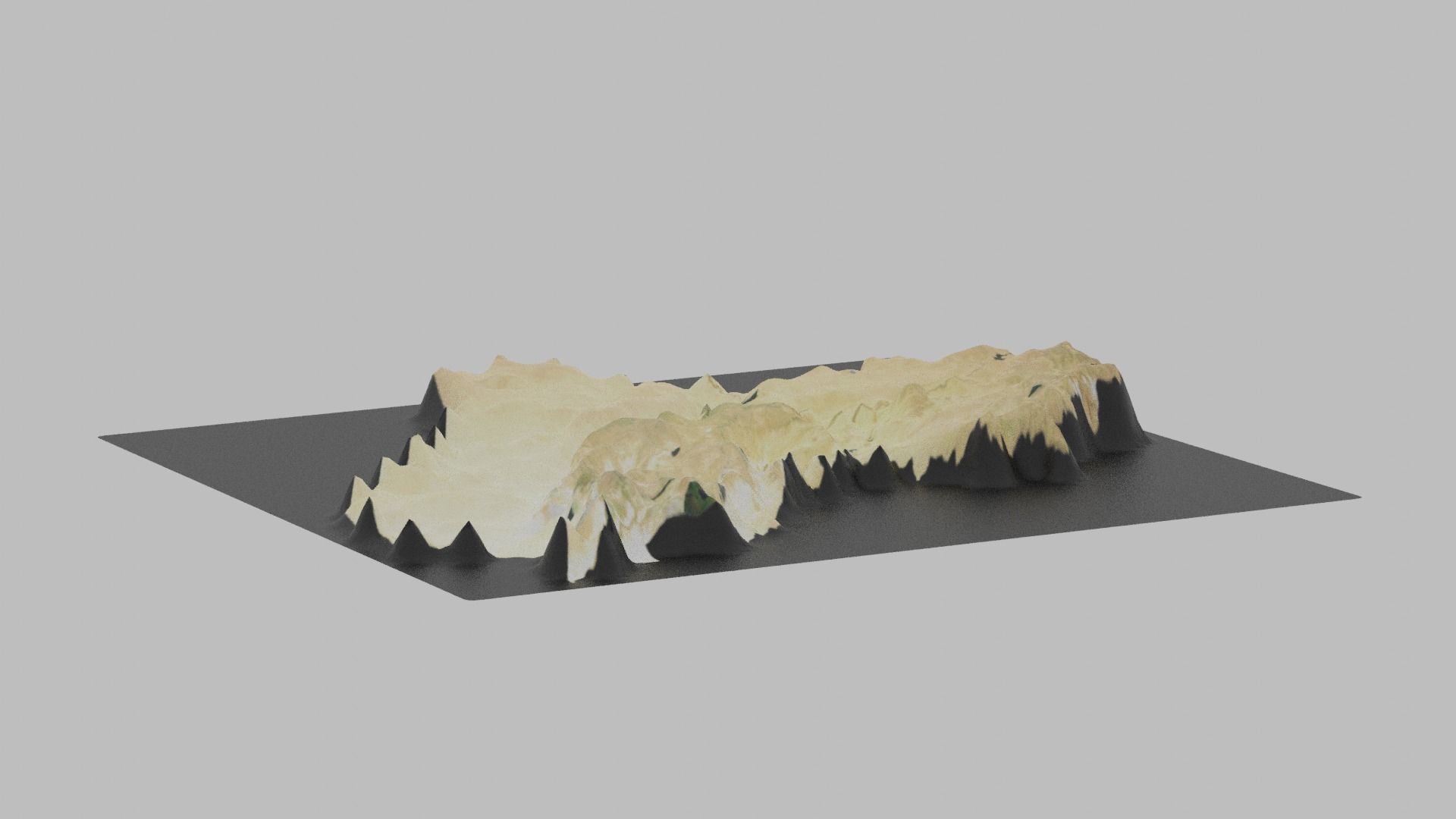 3D model Iraq Map Country VR / AR / low-poly | CGTrader