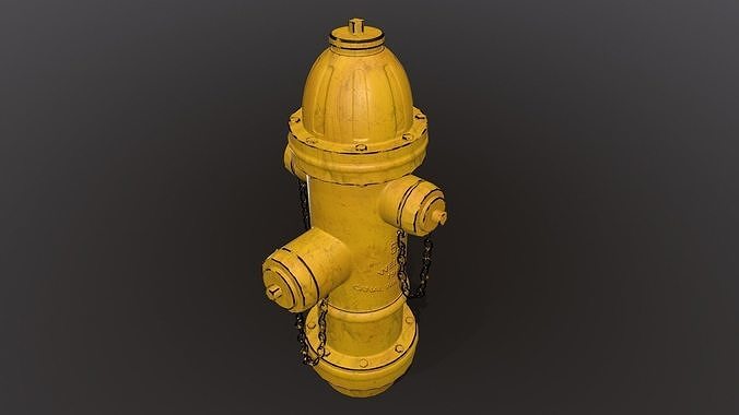 3D model Fire Hydrant Low-poly 3D model VR / AR / low-poly | CGTrader