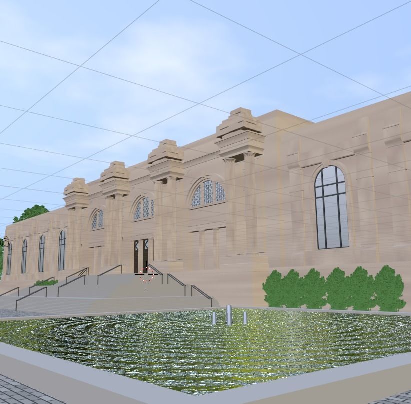 Museum 3D model | CGTrader