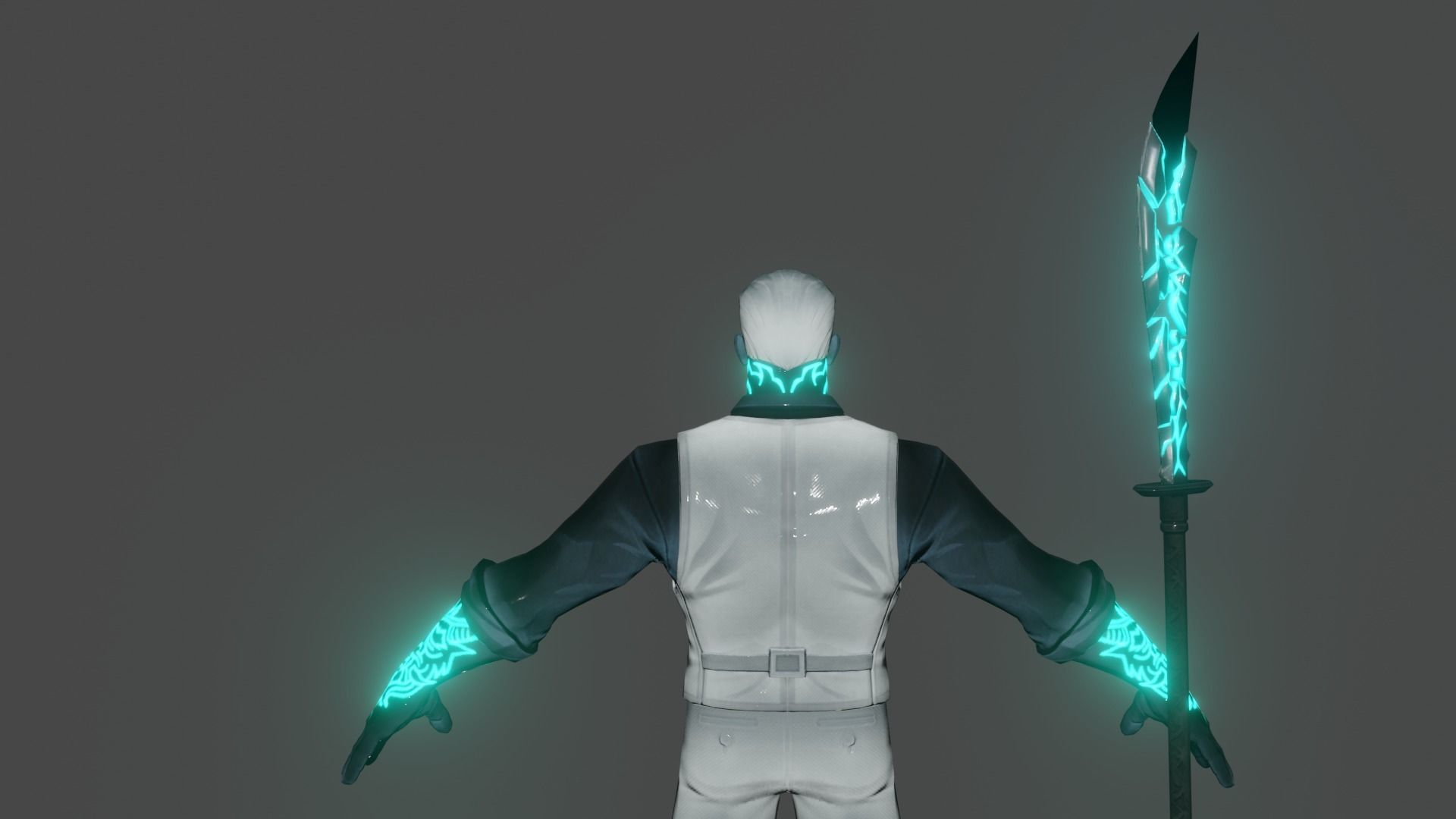 3D model Mr Negative VR / AR / low-poly | CGTrader
